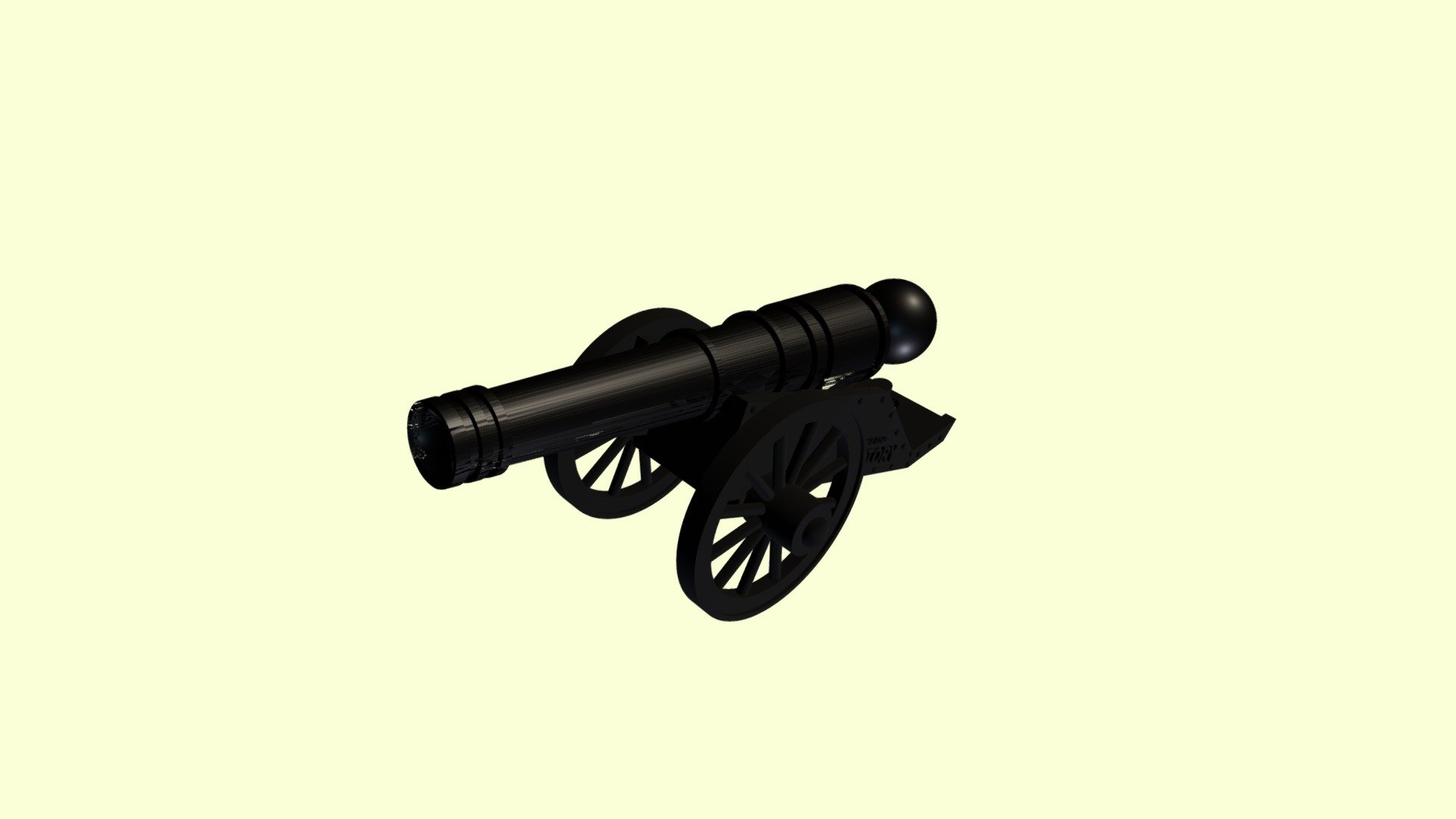 Canon - 3D model by Zul Hernández (@zulHernandez1912) [f87db15] - Sketchfab