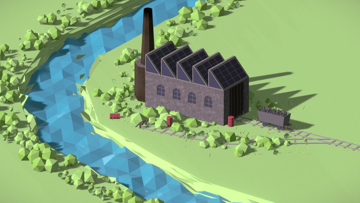 Isometric Factory scene - Daily render - 28 - 3D model by gav.grant ...
