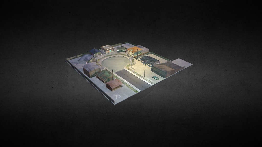 GTA SAN ANDREAS MAP - A 3D model collection by tristan79 - Sketchfab