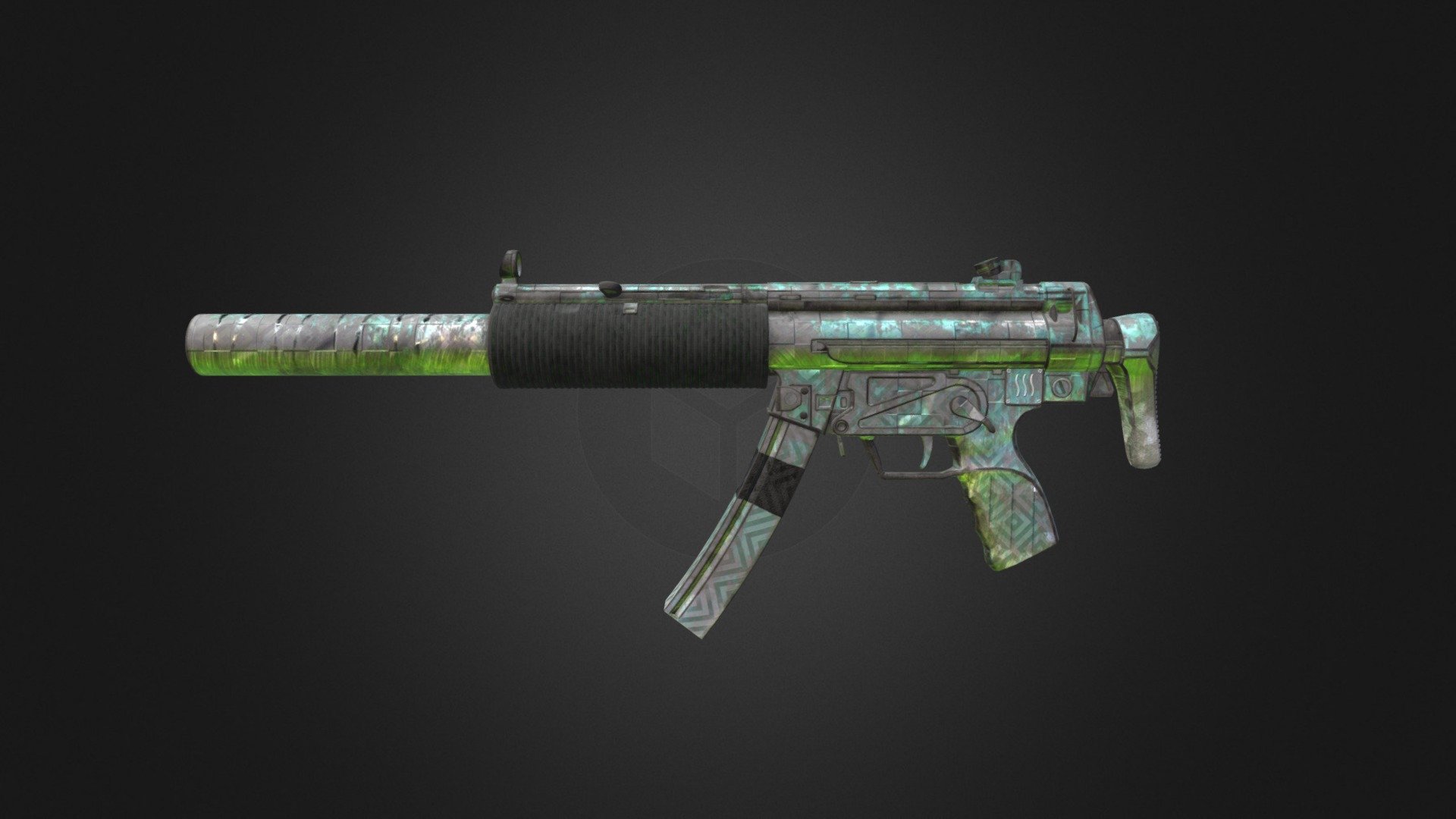MP5 | Active Leak - 3D model by Nordcrisp [f87e40b] - Sketchfab