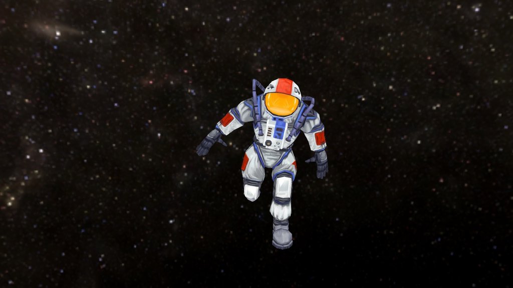 Astronaut Run Cycle Animation - 3D model by MrBfox [f88130a] - Sketchfab