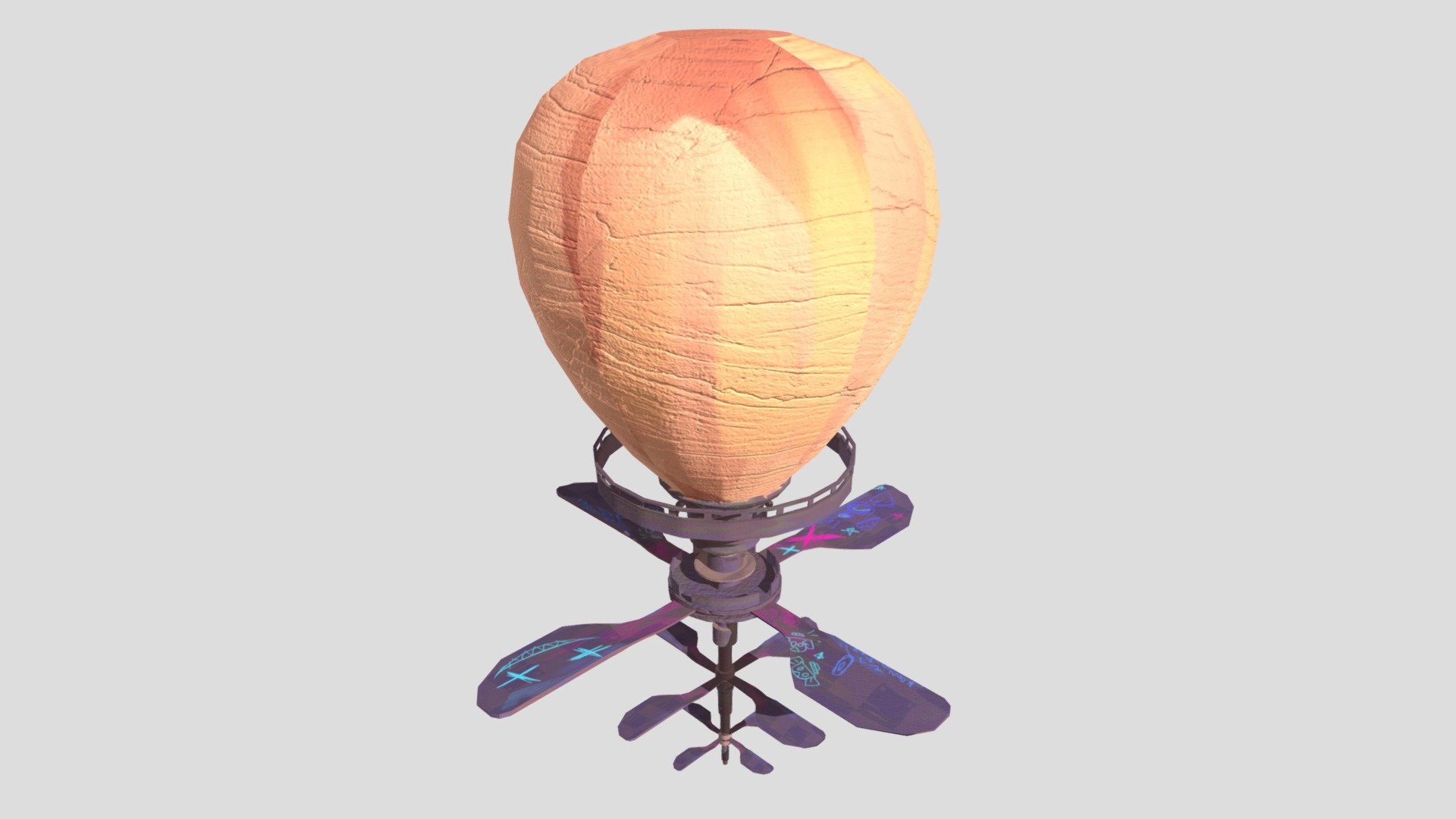 Jinx's balloon/hideout from ARCANE - Download Free 3D model by ...