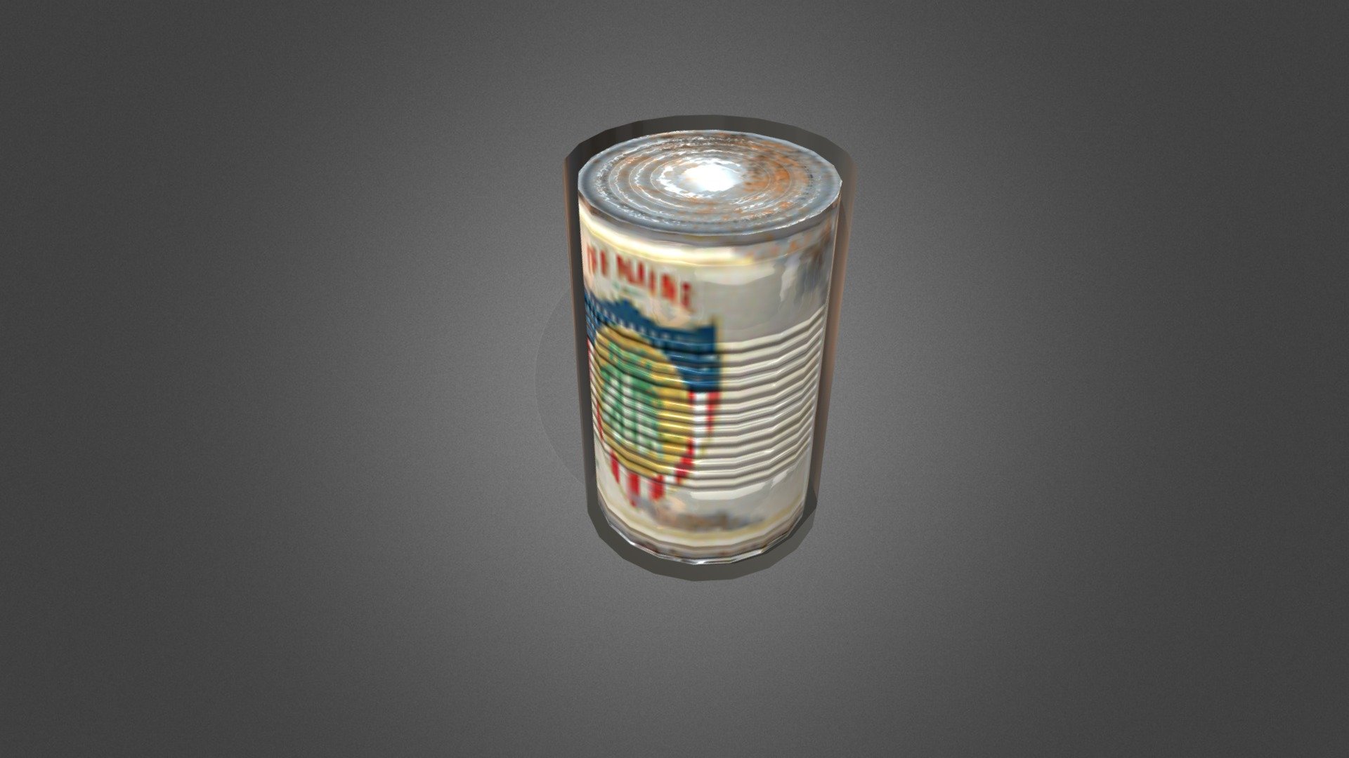 Stylised Bean Can - 3D model by SkyFightUltra [f8851de] - Sketchfab