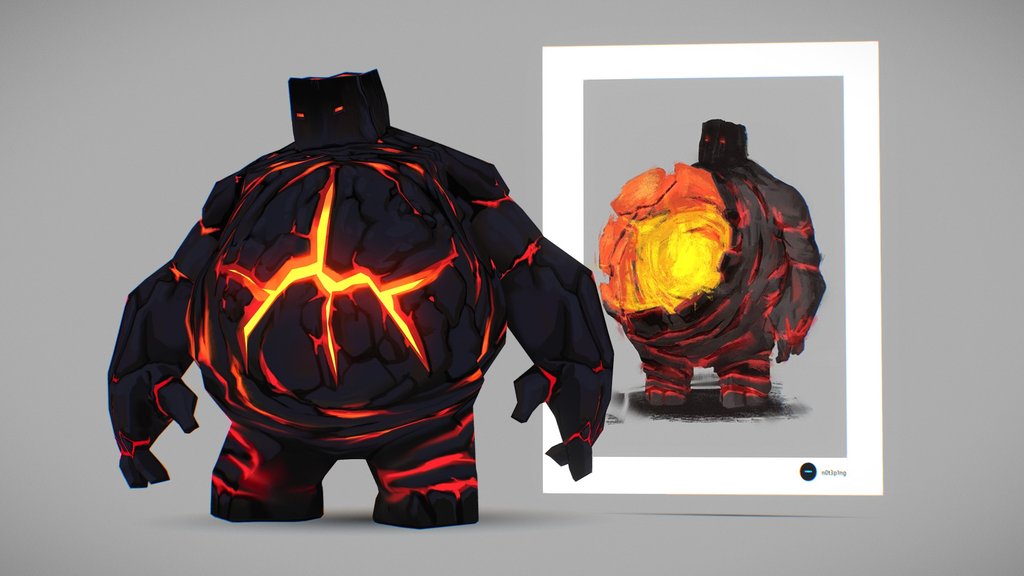 lava characters - A 3D model collection by kosteez - Sketchfab
