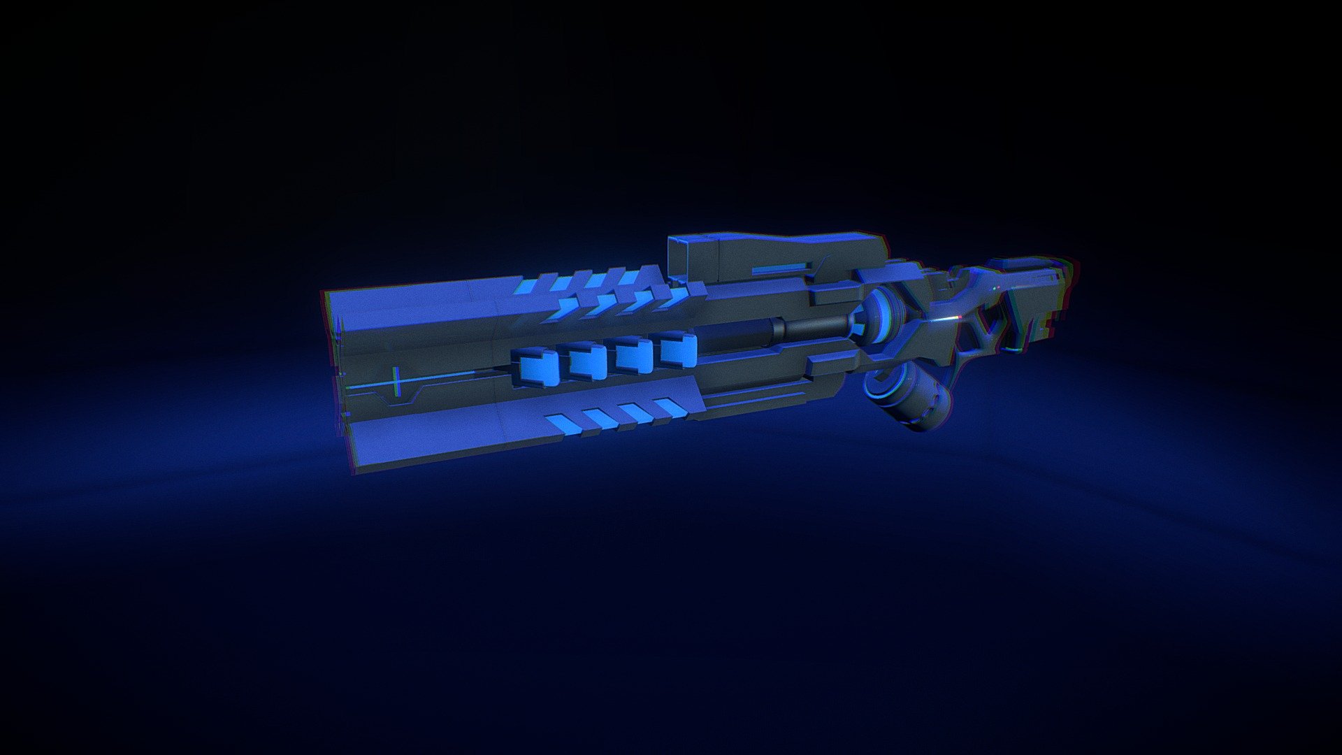 Sci Fi Gun - Download Free 3D model by Answw (@PWEDIEPATUTI_) [f885b55 ...