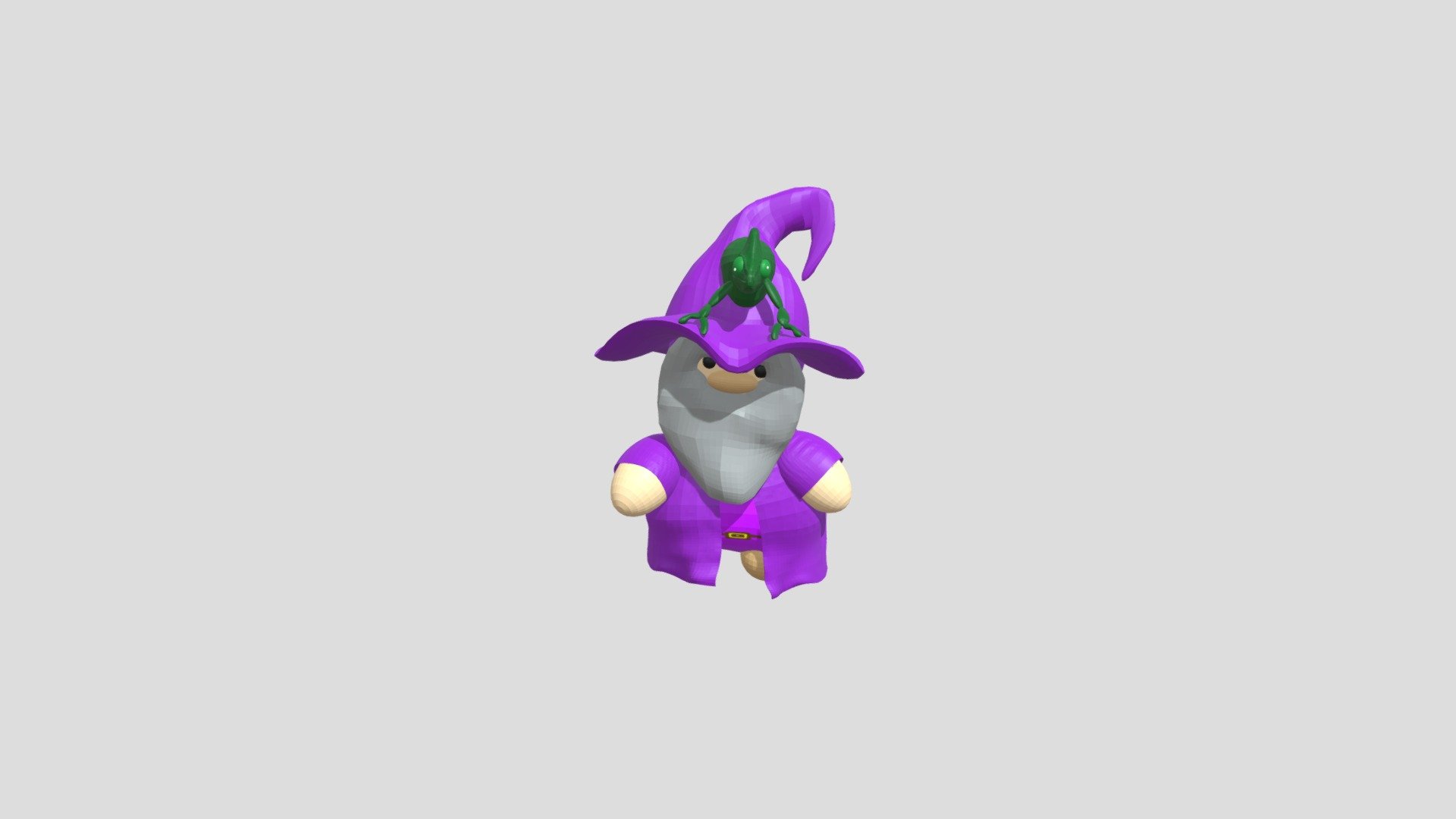 Wizard 3D Model - 3D model by bensama [f8862e2] - Sketchfab