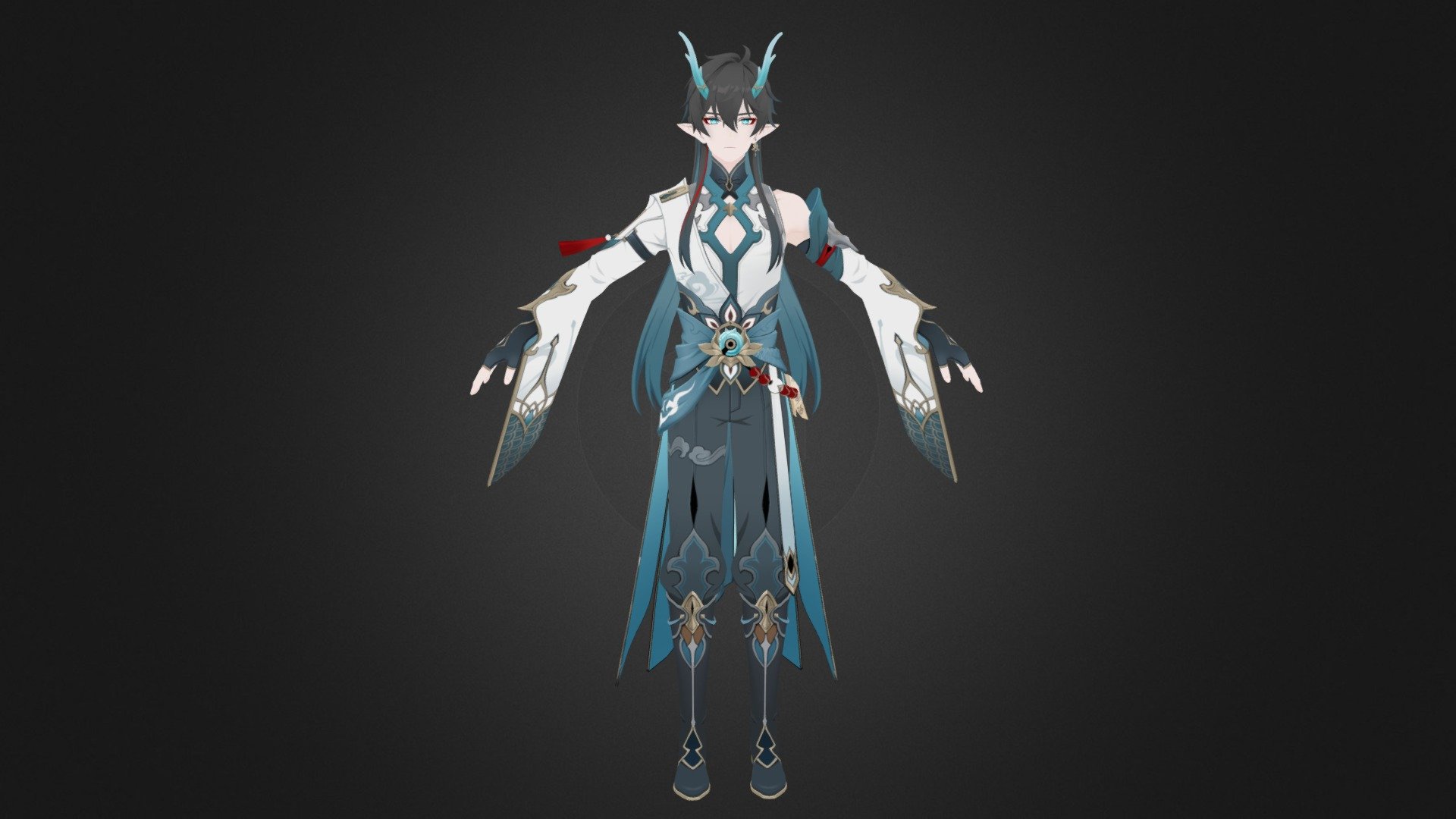 Star Rail - Dan Heng • Imbibitor Lunae - Download Free 3D model by X9 ...