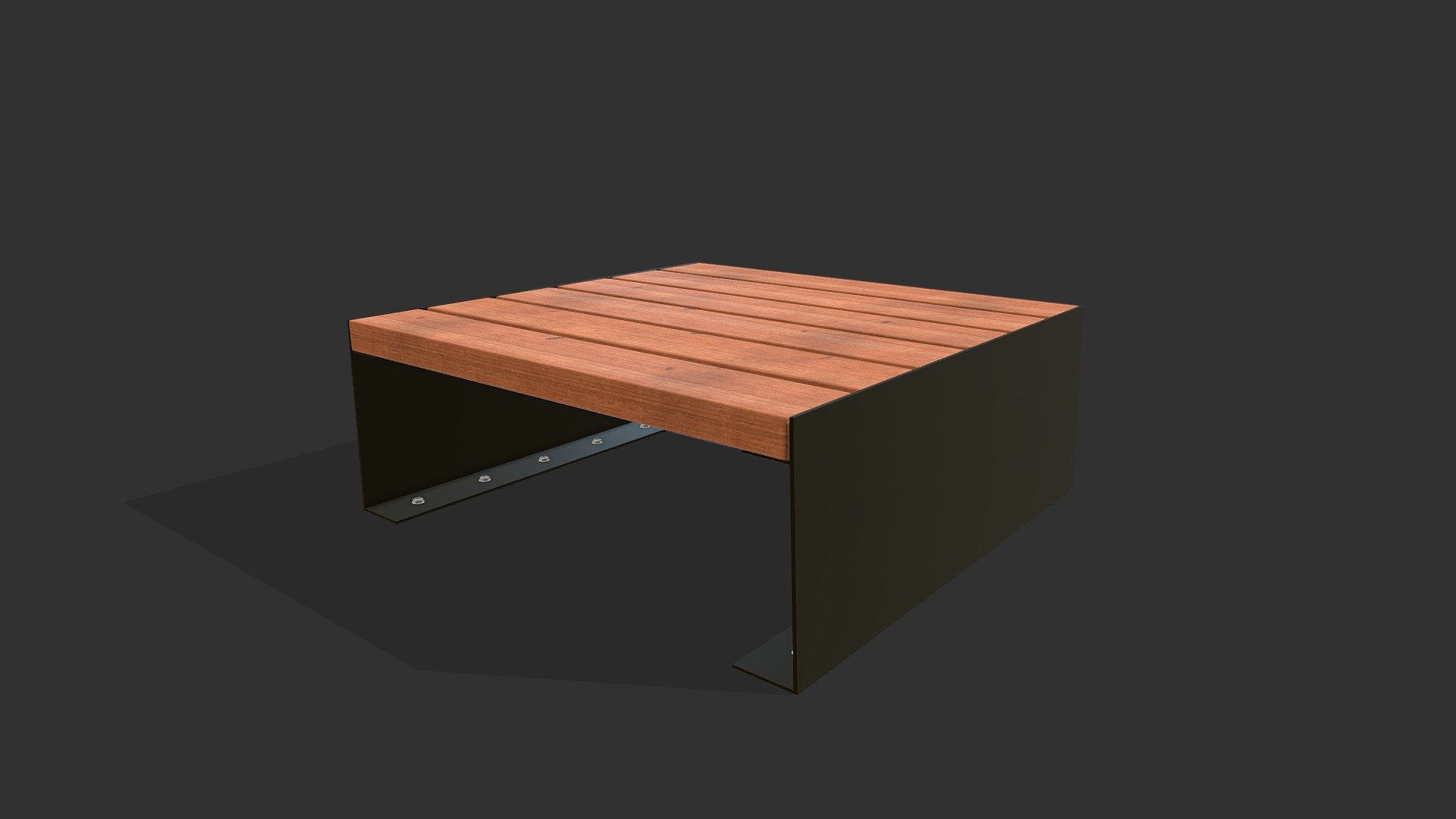 LYNWOOD CUBE BENCH - 3D model by VERSA STREET FURNITURE (@VERSA-STREET ...