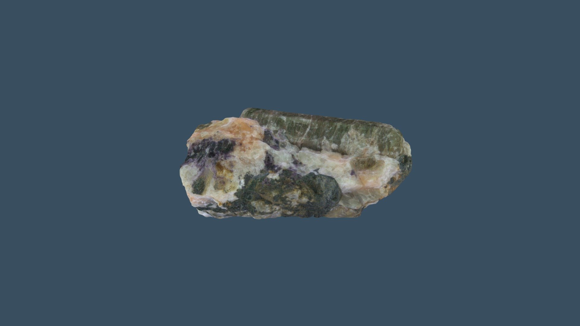 Fluorapatite - 3D model by Hong Kong Science Museum (@hkscm) [f88789f ...