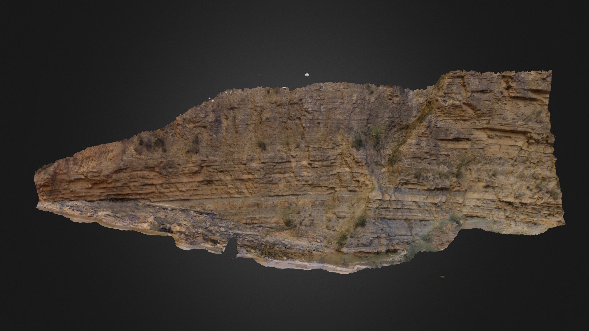 Outcrop in Morocco - 3D model by geobee [f888f6c] - Sketchfab