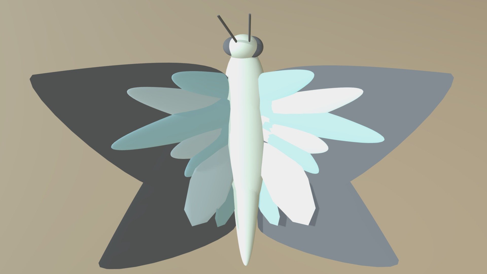 Butterfly (1) - 3D model by blackrocket_alex_test [f8895e3] - Sketchfab