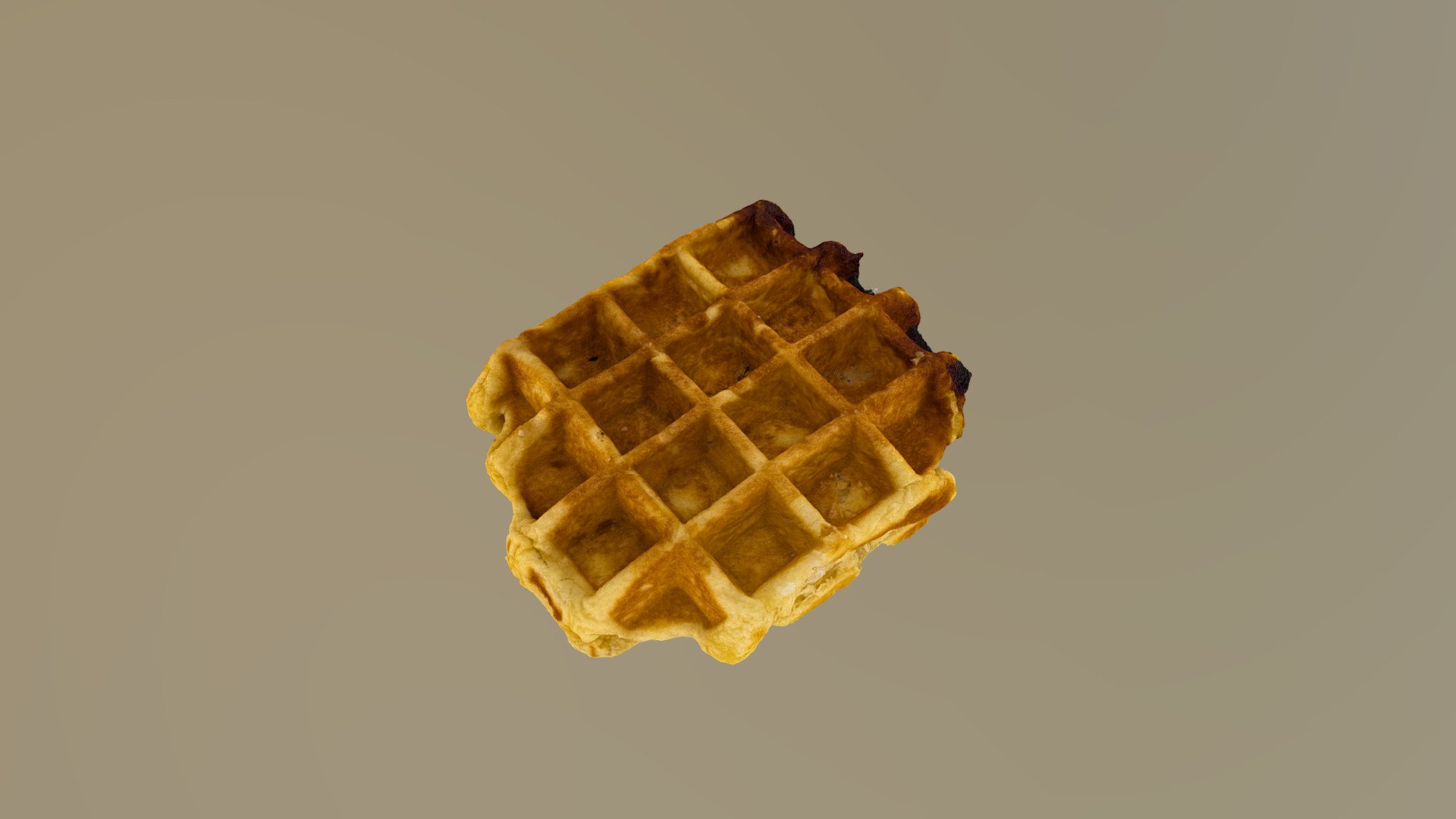 Waffle raw - Buy Royalty Free 3D model by Specimen 3D (@specimen3d ...
