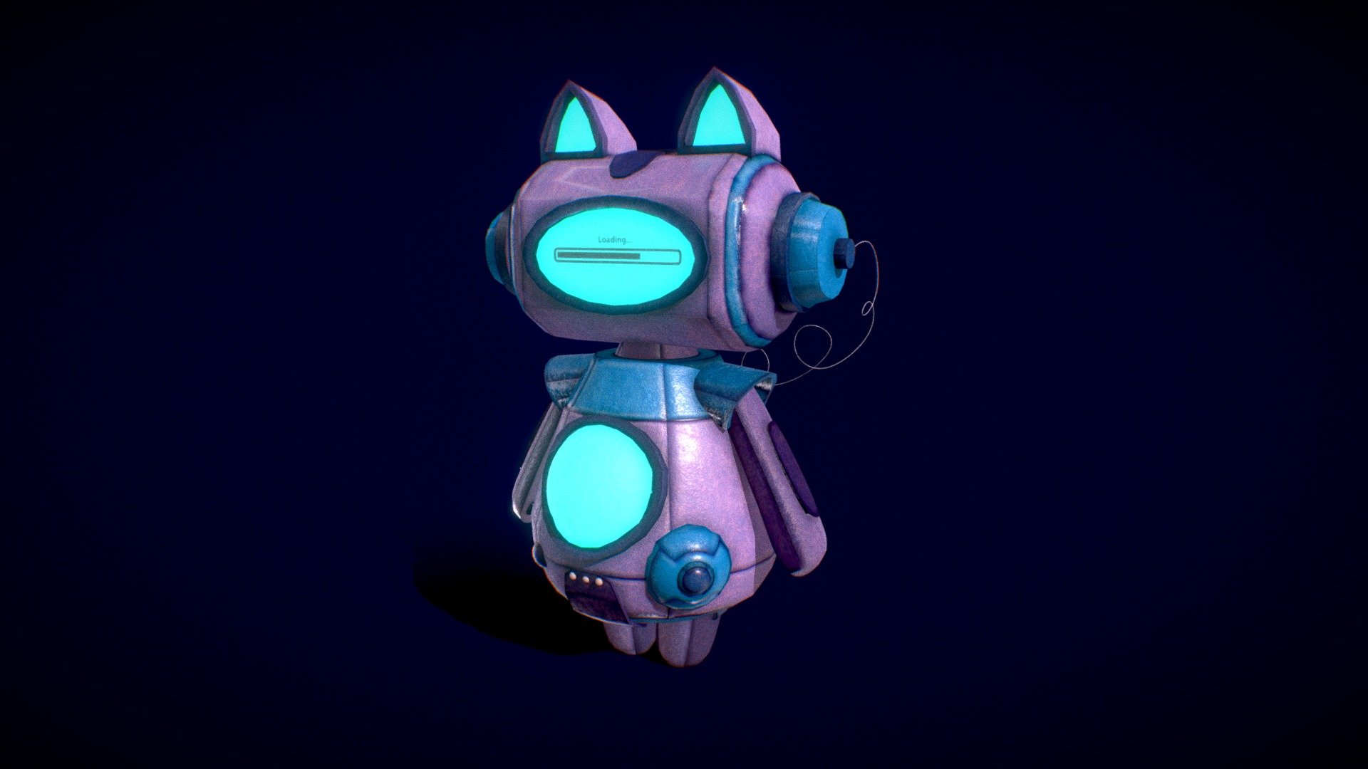 Cat Robot - 3D model by shaeju101 [f88a3f1] - Sketchfab