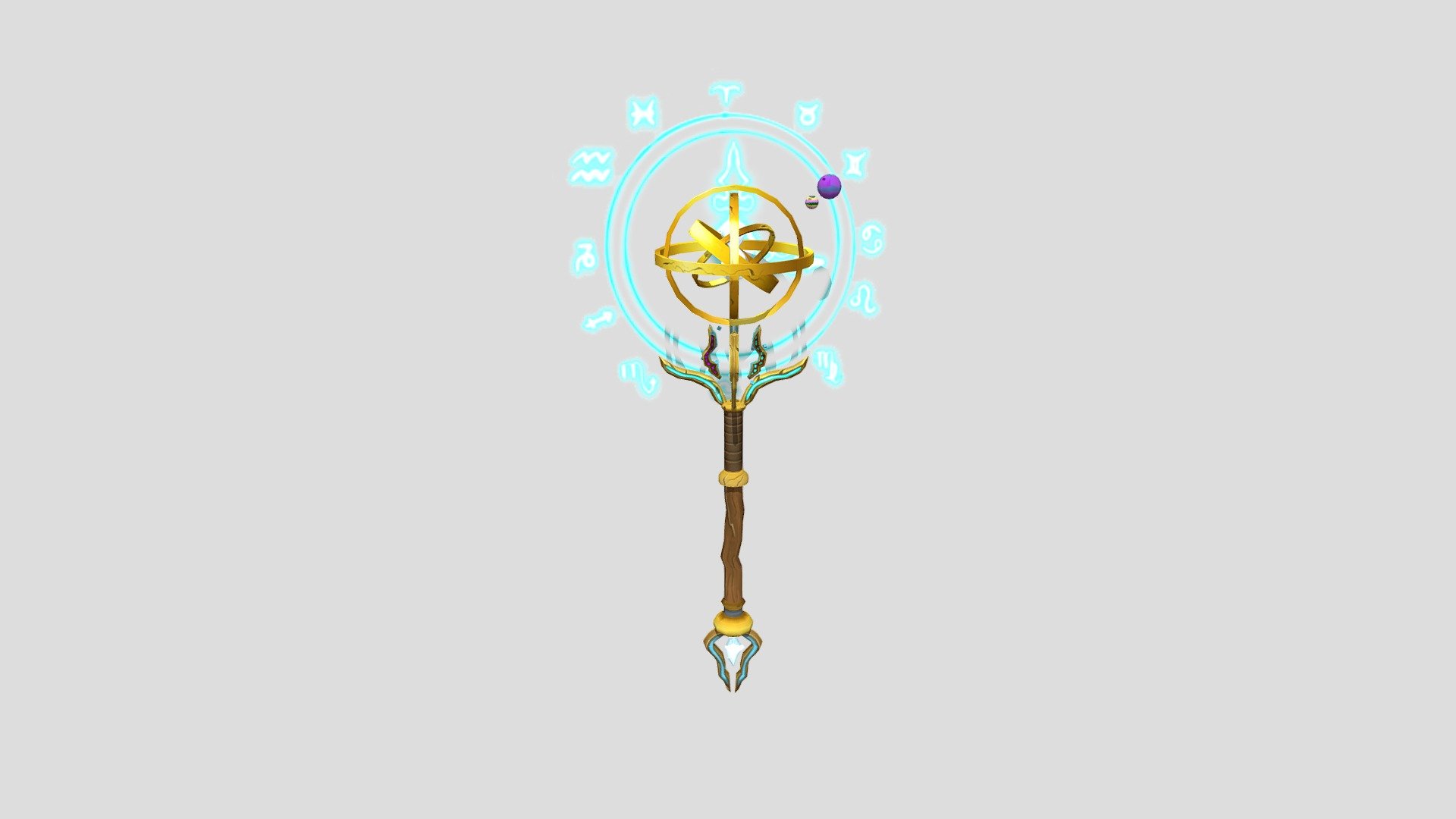 Astro Staff DAE Game Art 2022 - 3D model by Louis Van Steen (@LoeLouis ...