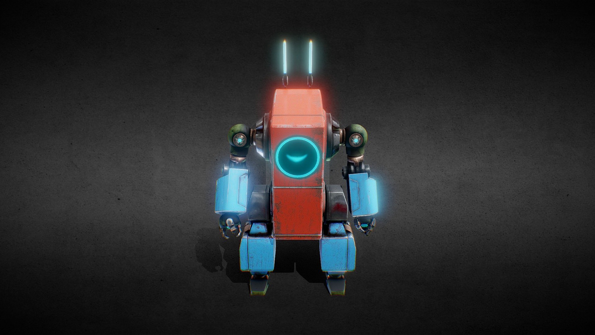 Robo Rabbit - 3D model by thony.yepez97 [f88c5a2] - Sketchfab
