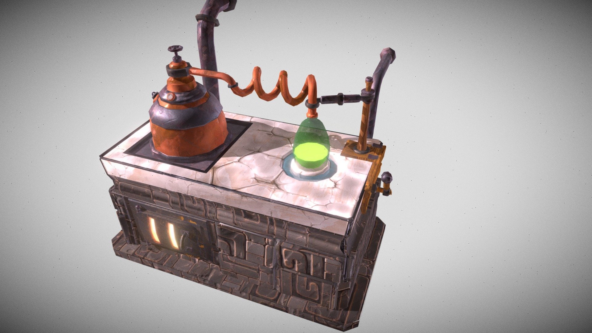 Distillery workbench - 3D model by egesjrcc [f88ccdd] - Sketchfab