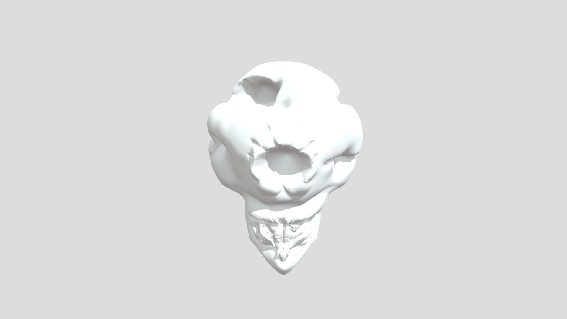 Alien Experiment Skull - 3D model by EBao (@evan1378) [f88d82e] - Sketchfab