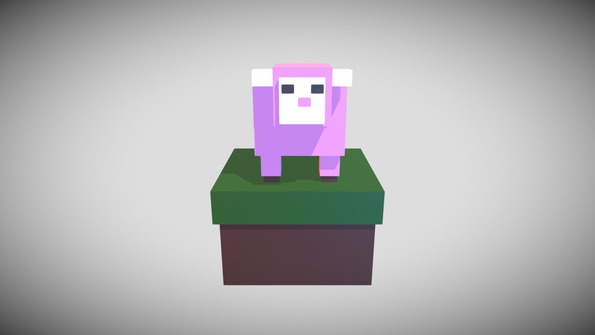 test pink sheep - 3D model by cmelrose [f88db59] - Sketchfab