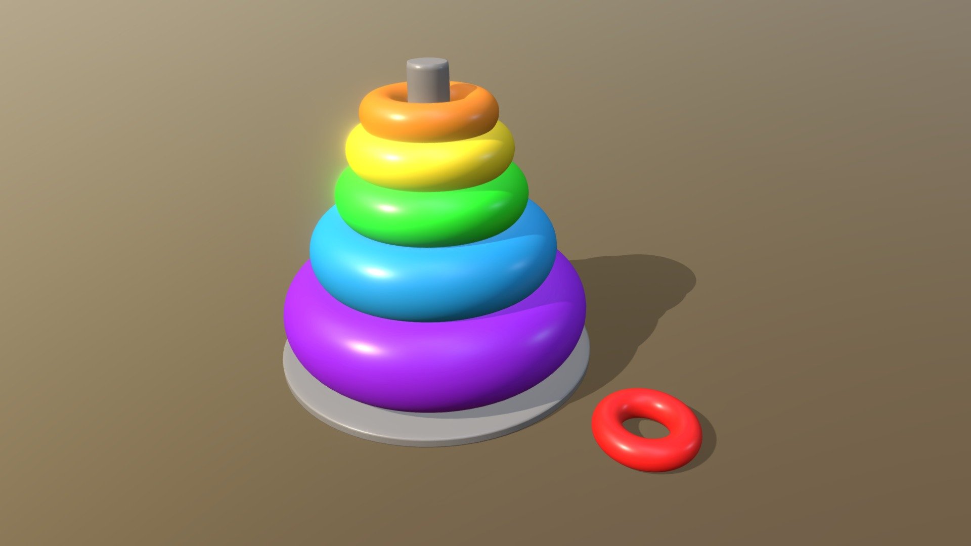 Ring Tower - 3D model by tiago-chefe [f88e56a] - Sketchfab