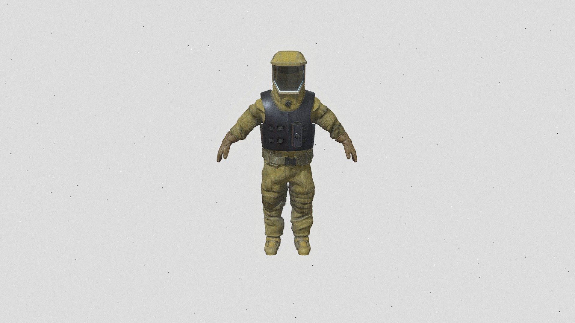 Stranger Things - Hazmat Suit - 3D model by 07productionz (@impulsio ...