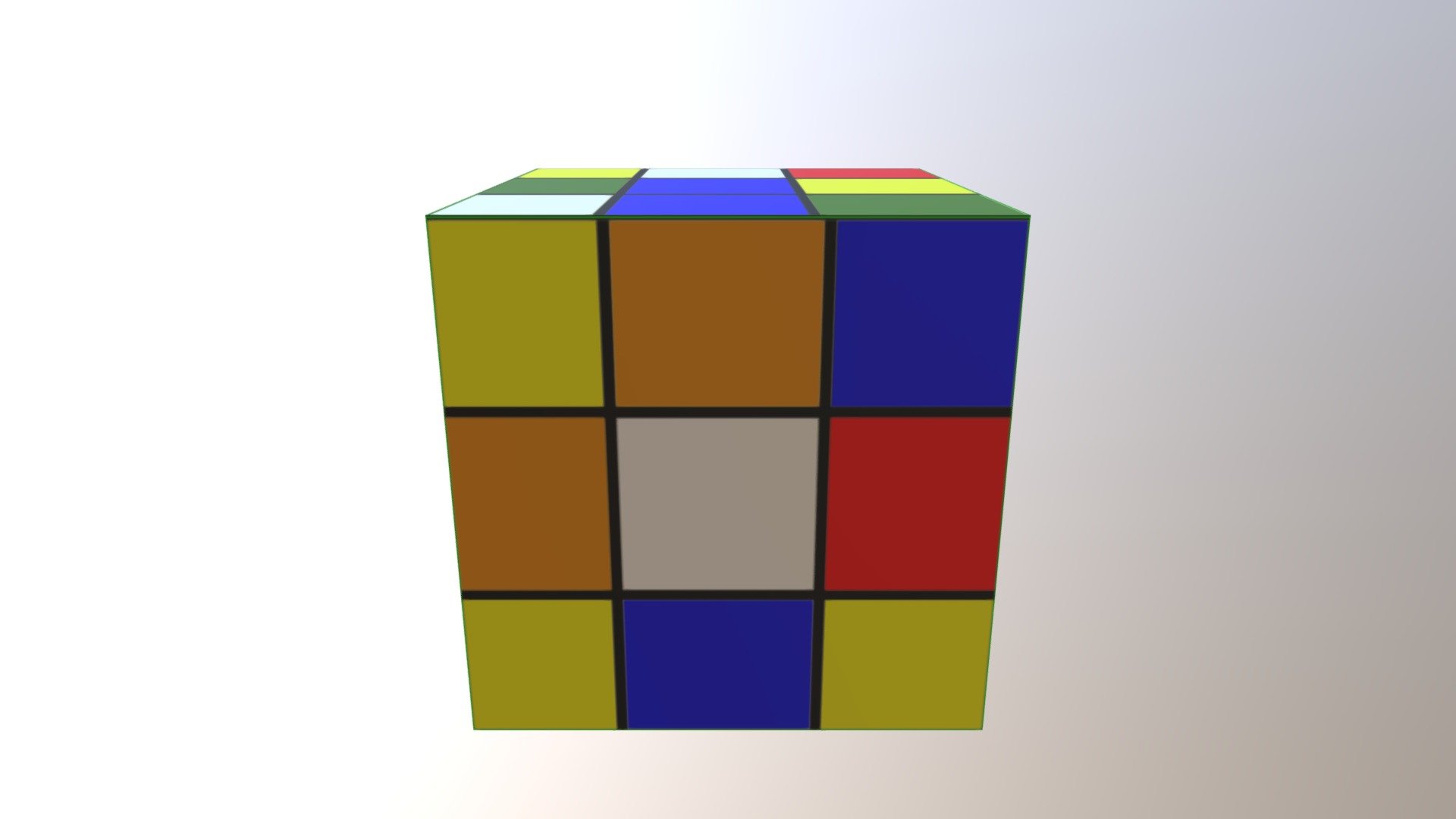 Rubix Cube - Download Free 3D model by UnitySeb [f88fb50] - Sketchfab