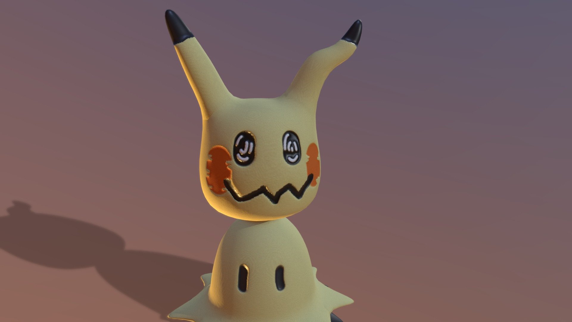 mimikyu - 3D model by KoryBagel [f891548] - Sketchfab