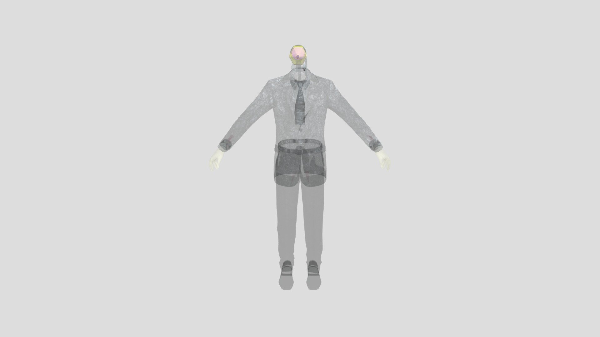 ghost pencil man - Download Free 3D model by wollfang ...