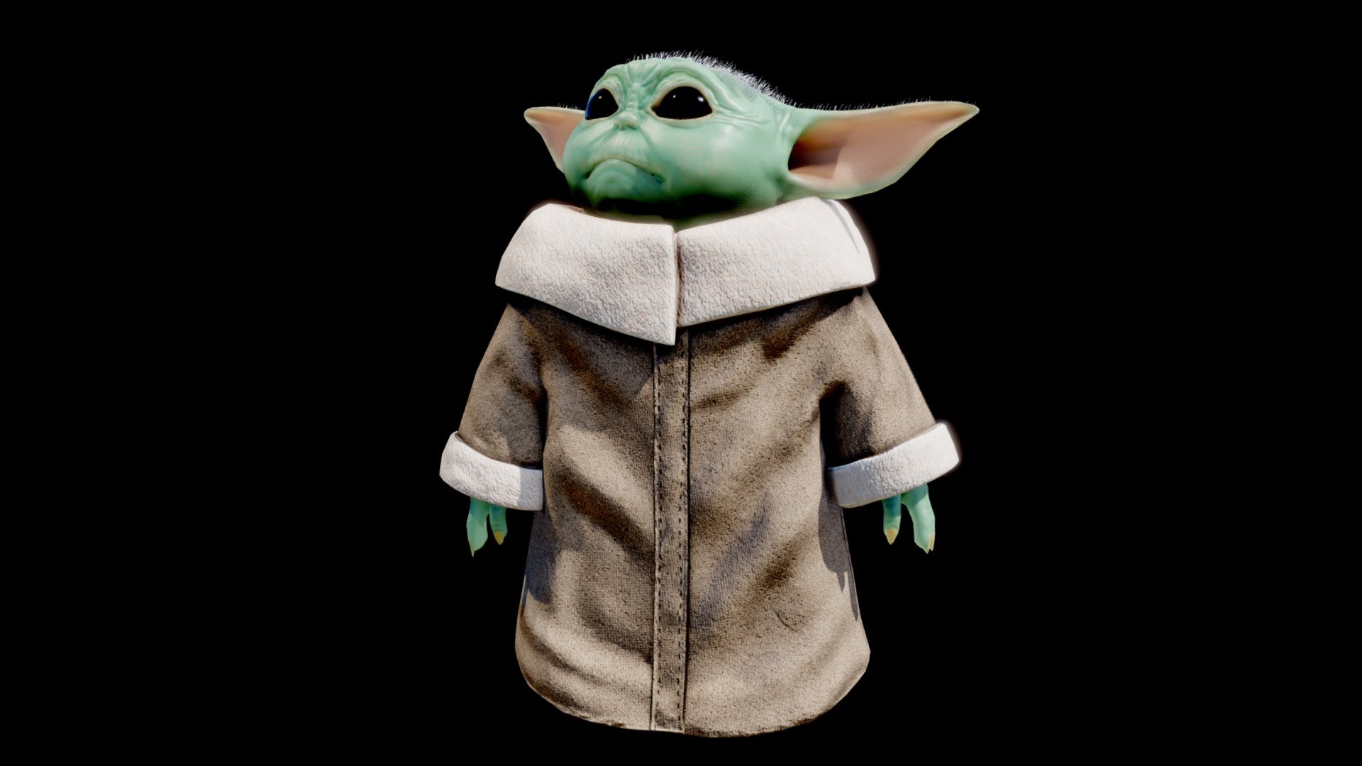The Child aka Baby Yoda - 3D model by Al (@lightningocelot) [f891ab7 ...