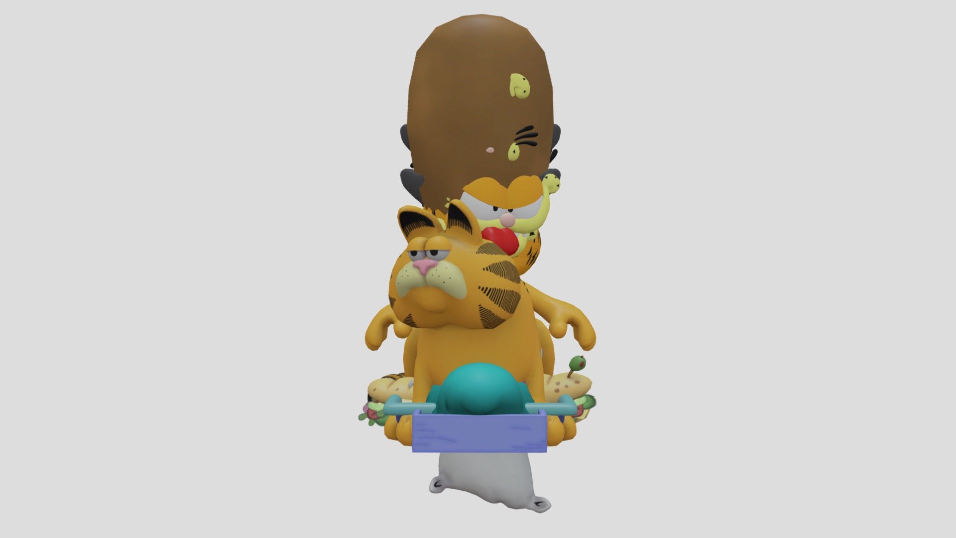 NASB2 - Garfield Pirate Costume - Download Free 3D model by SMF ...