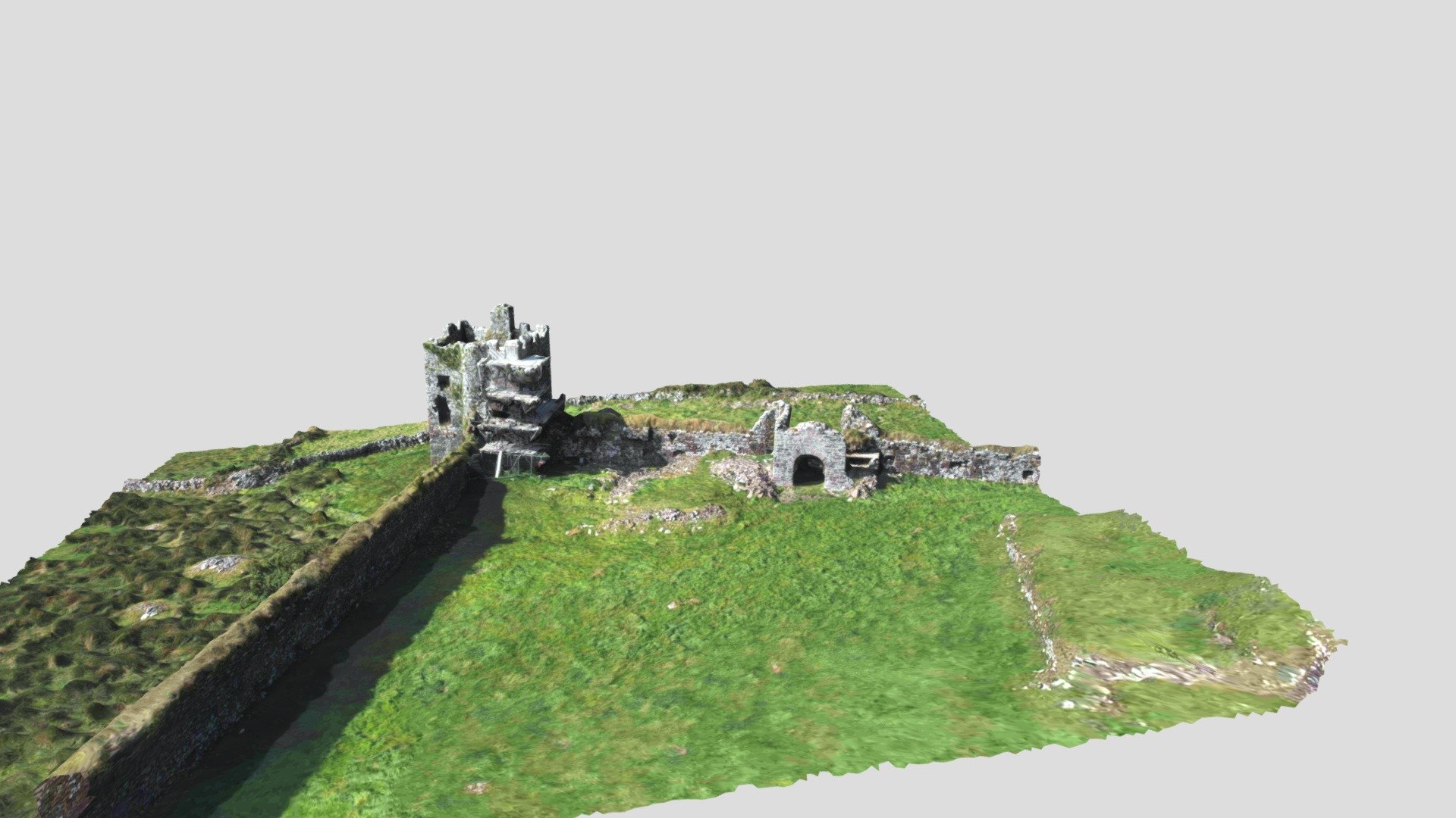 Moygara Castle Conservation - 3D model by Access Heritage ...