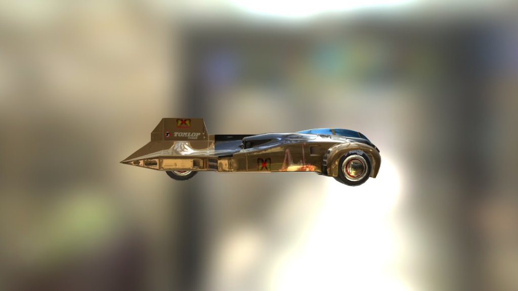 Prorten supersonic jet car - 3D model by tomprice3ddesign [f894529 ...