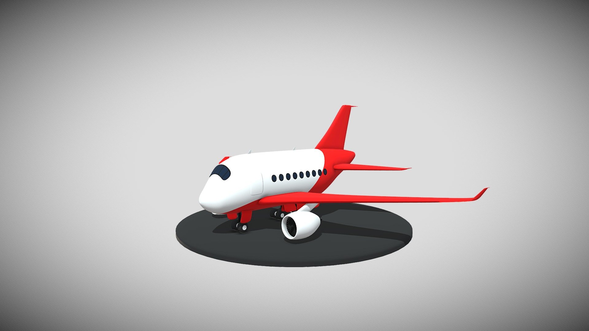Plane - 3D model by ADA prod. (@Chtex) [f894b95] - Sketchfab