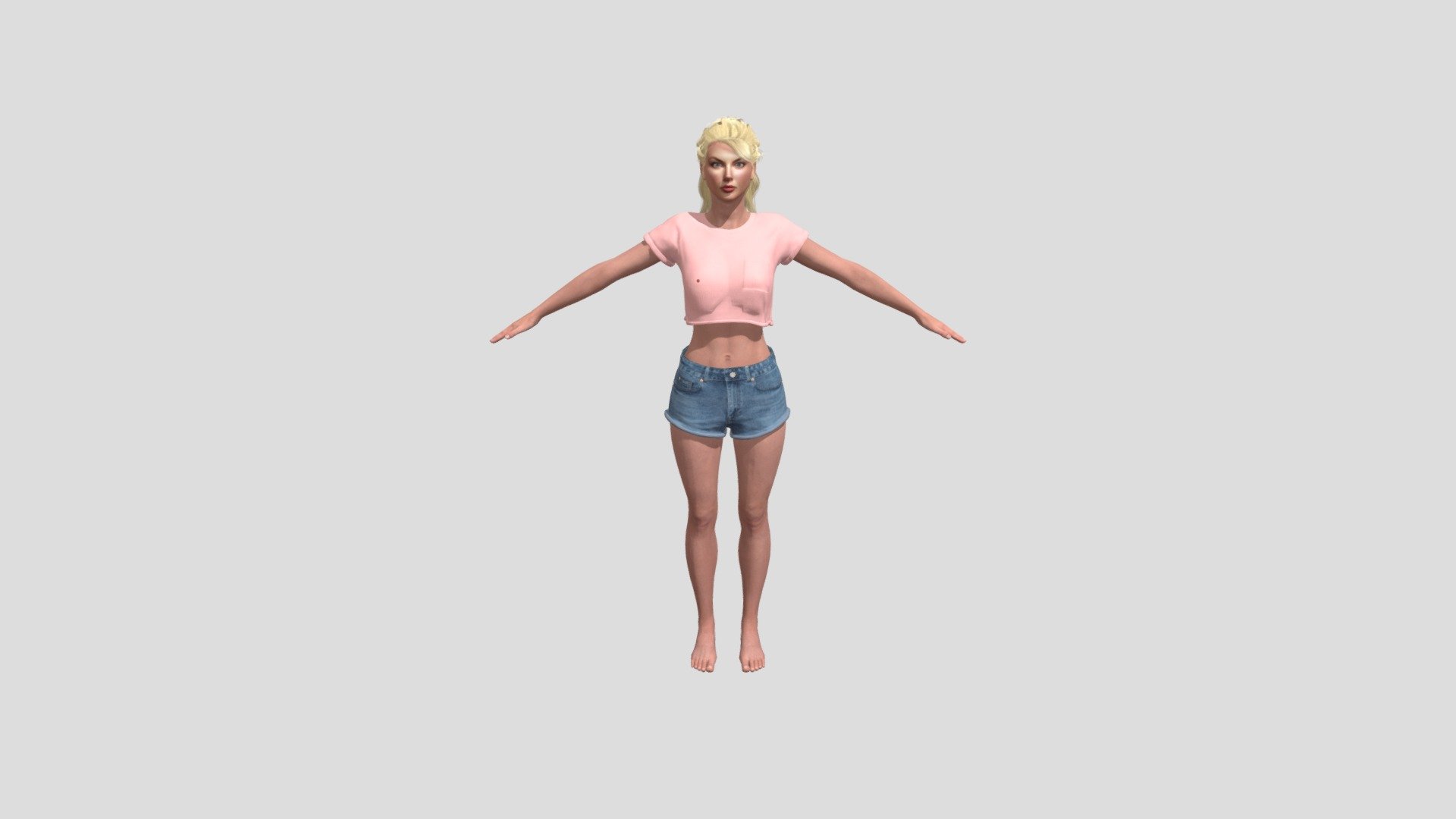 Taylor Swift - FULLY RIGGED Face and Body - 3D model by StudioOomph ...