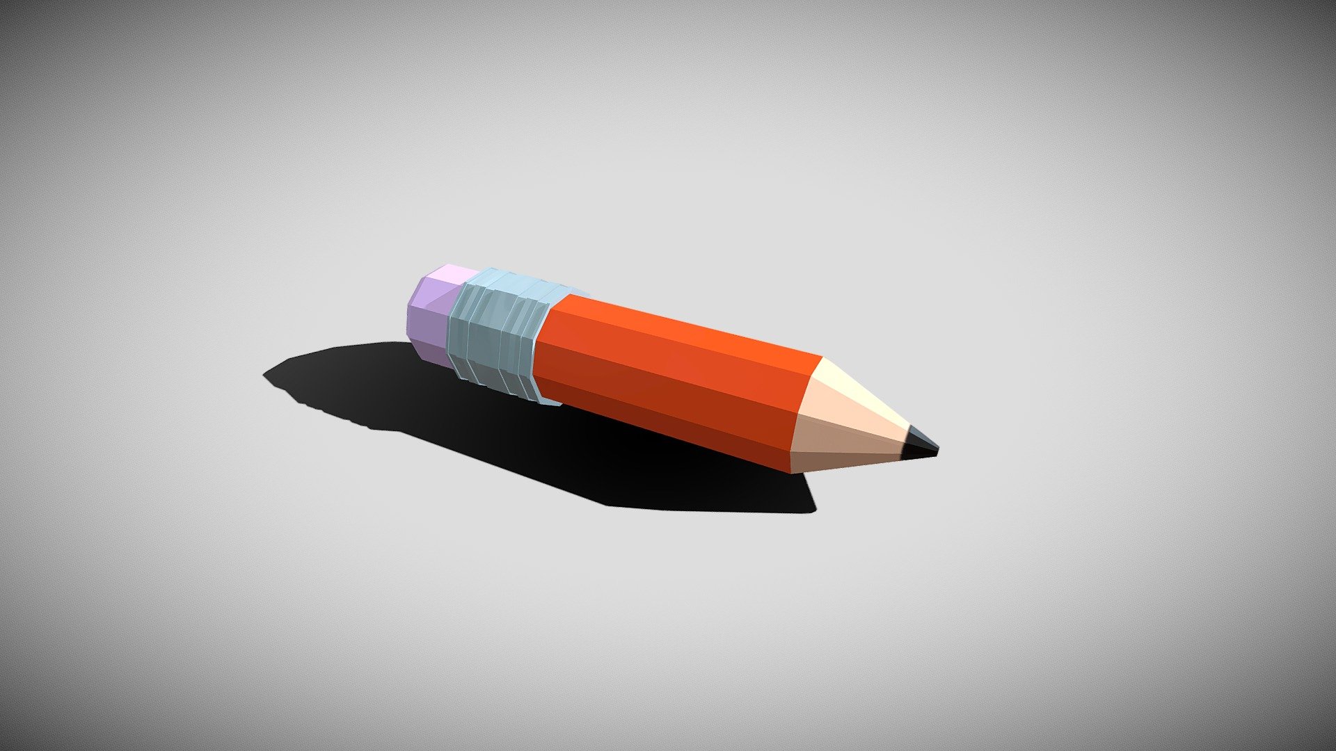 Pencil - Download Free 3D model by HereVessel [f89a3b8] - Sketchfab