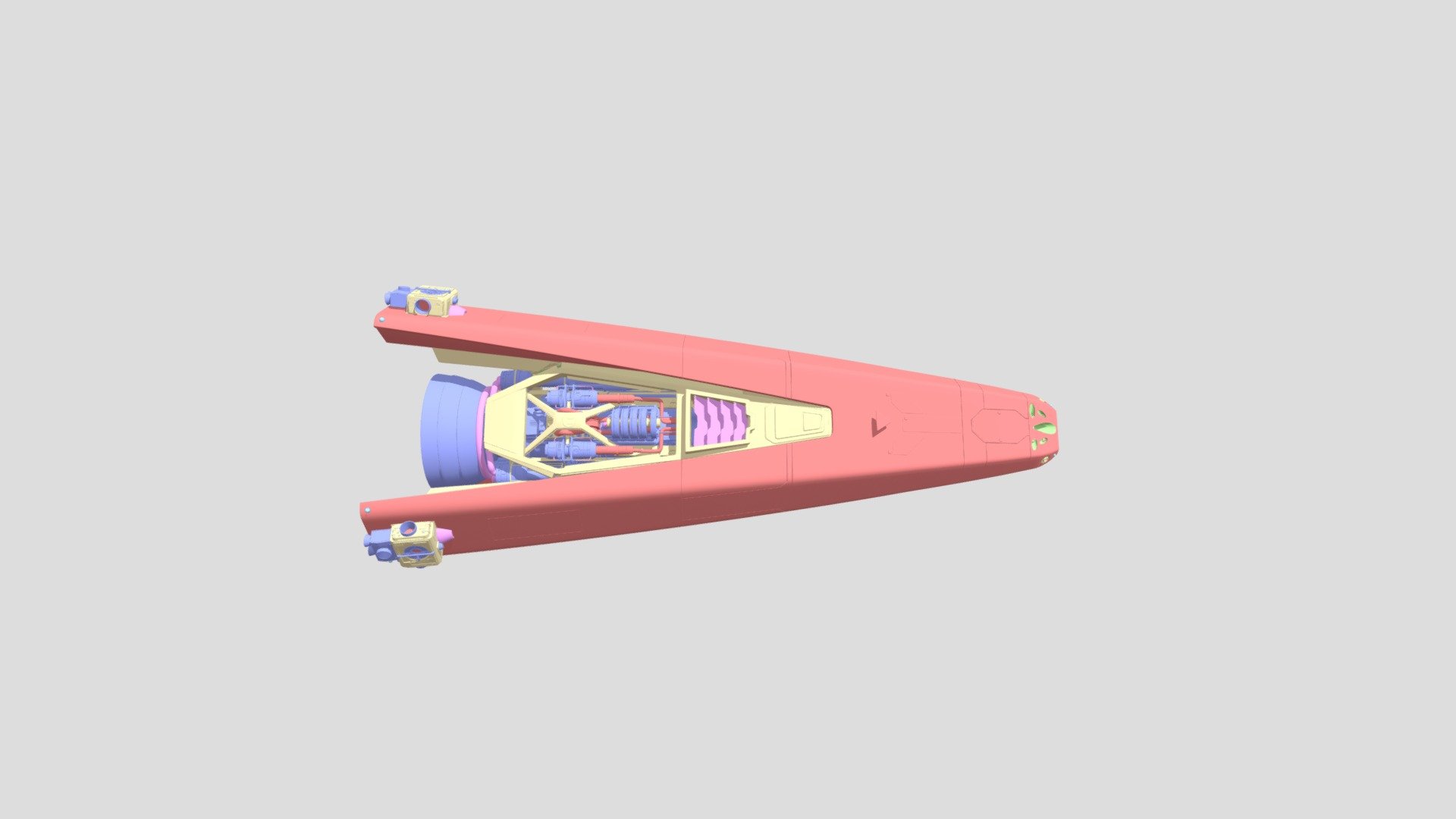 Razorback - 3D model by mohamedhussien [f89ba85] - Sketchfab