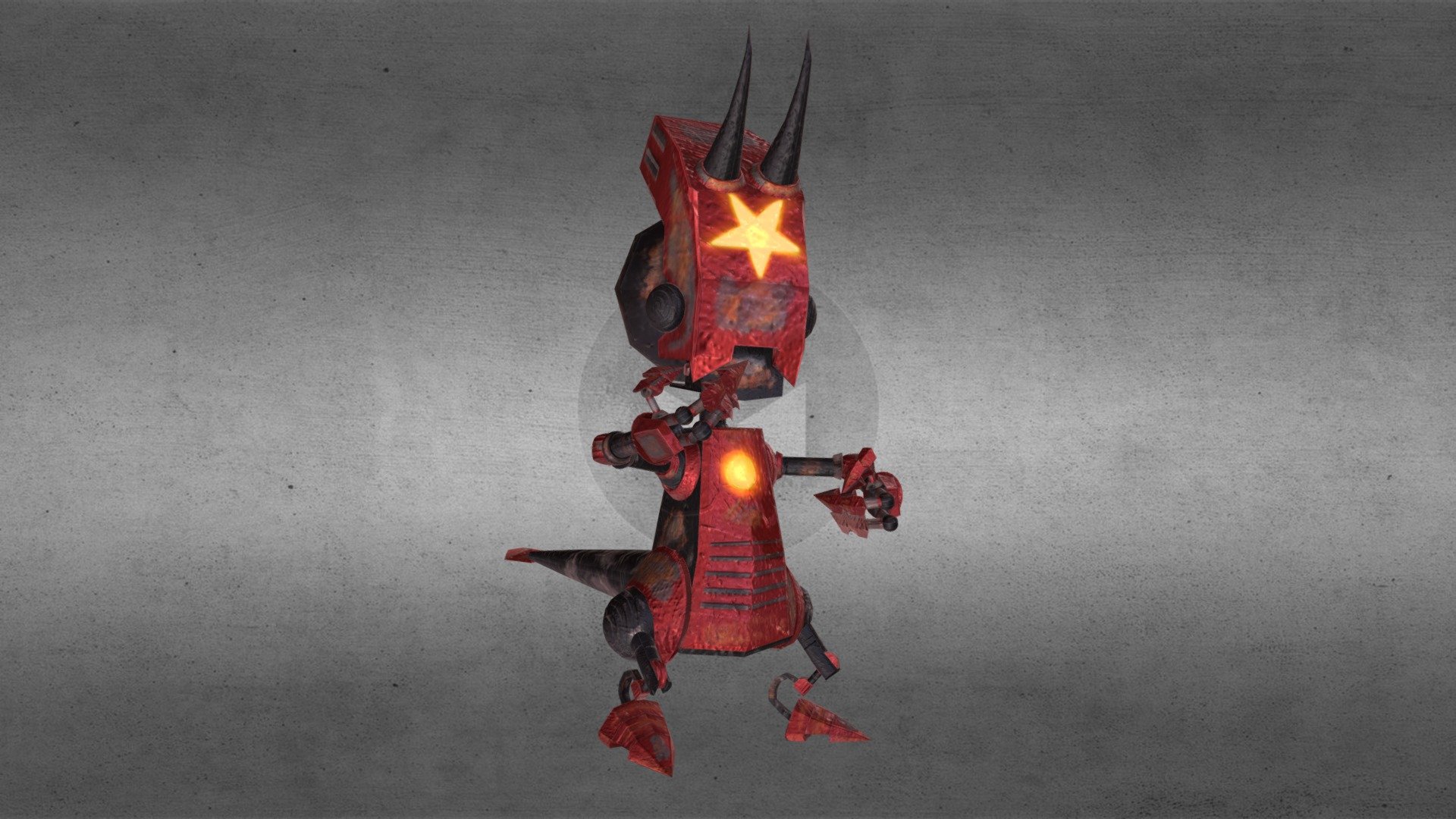 demon mecha - 3D model by akabane roppa (@akaba) [f89c404] - Sketchfab