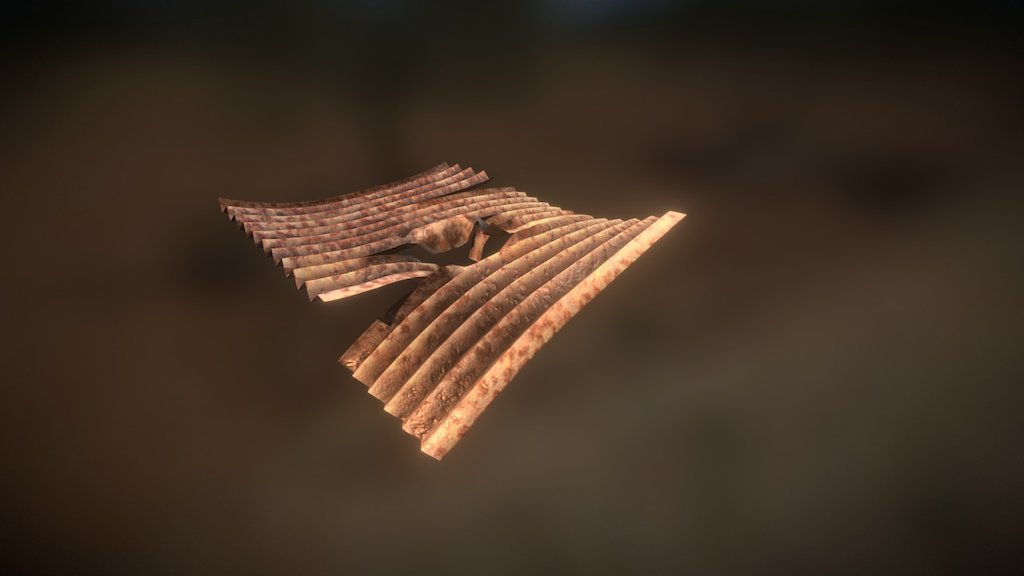 Destroyed Metal - 3D model by orkunsevengil [f89c9ff] - Sketchfab
