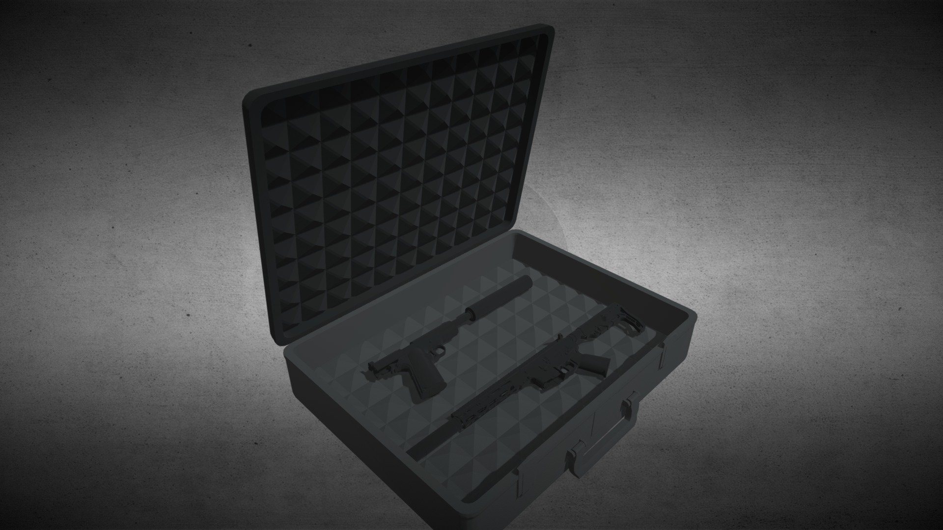 suitecase hitman weapons - Download Free 3D model by xerces ...