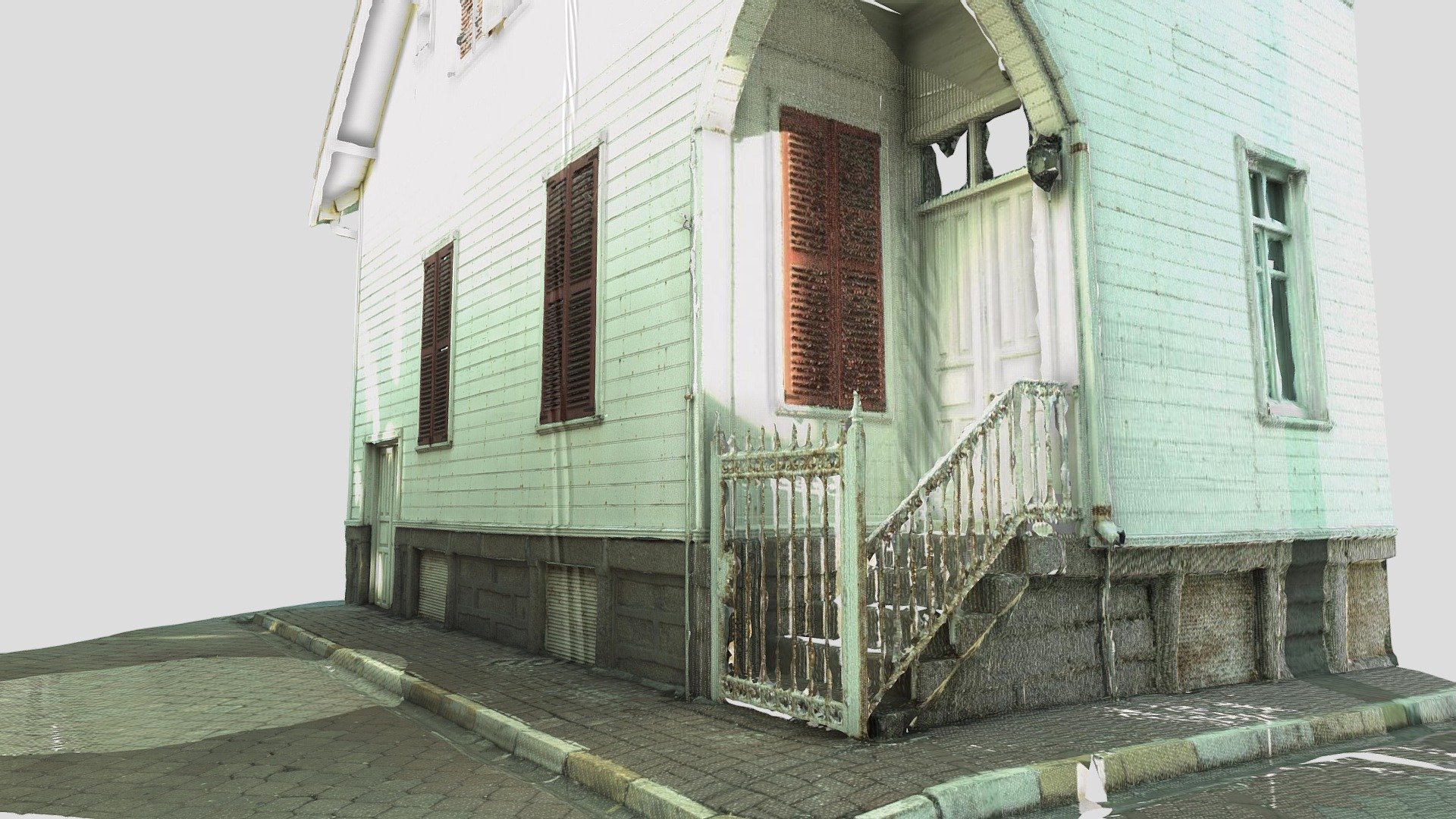 house laser scan data - 3D model by ScanLife [f89e246] - Sketchfab