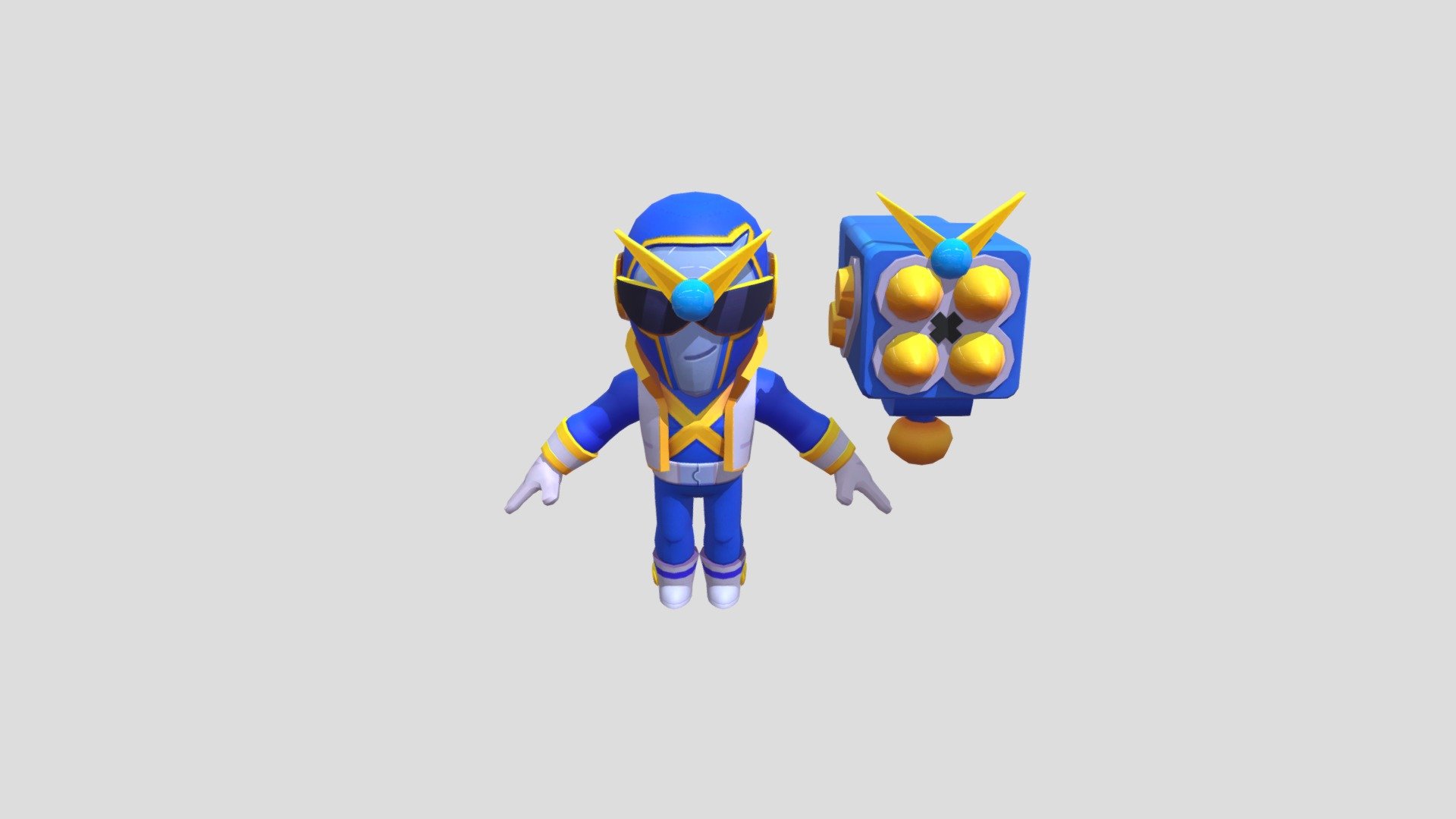 brock_ranger_geo - Download Free 3D model by SP (@adamhero30) [f89eb1b ...