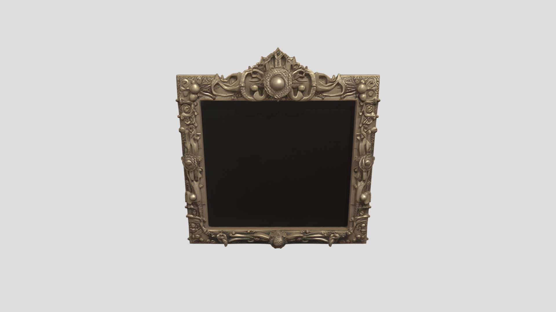 ornate antique picture frame - 3D model by elements1003 [f89f70f ...