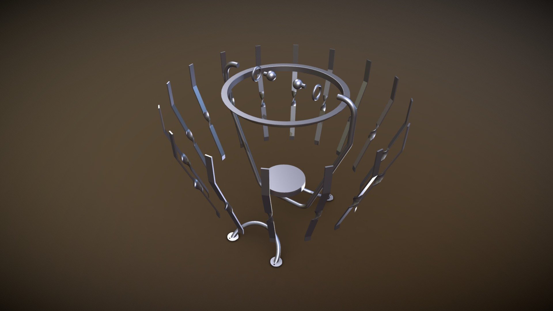 Vuurkorf | Explosietekening - 3D model by Stichting Consortium ...