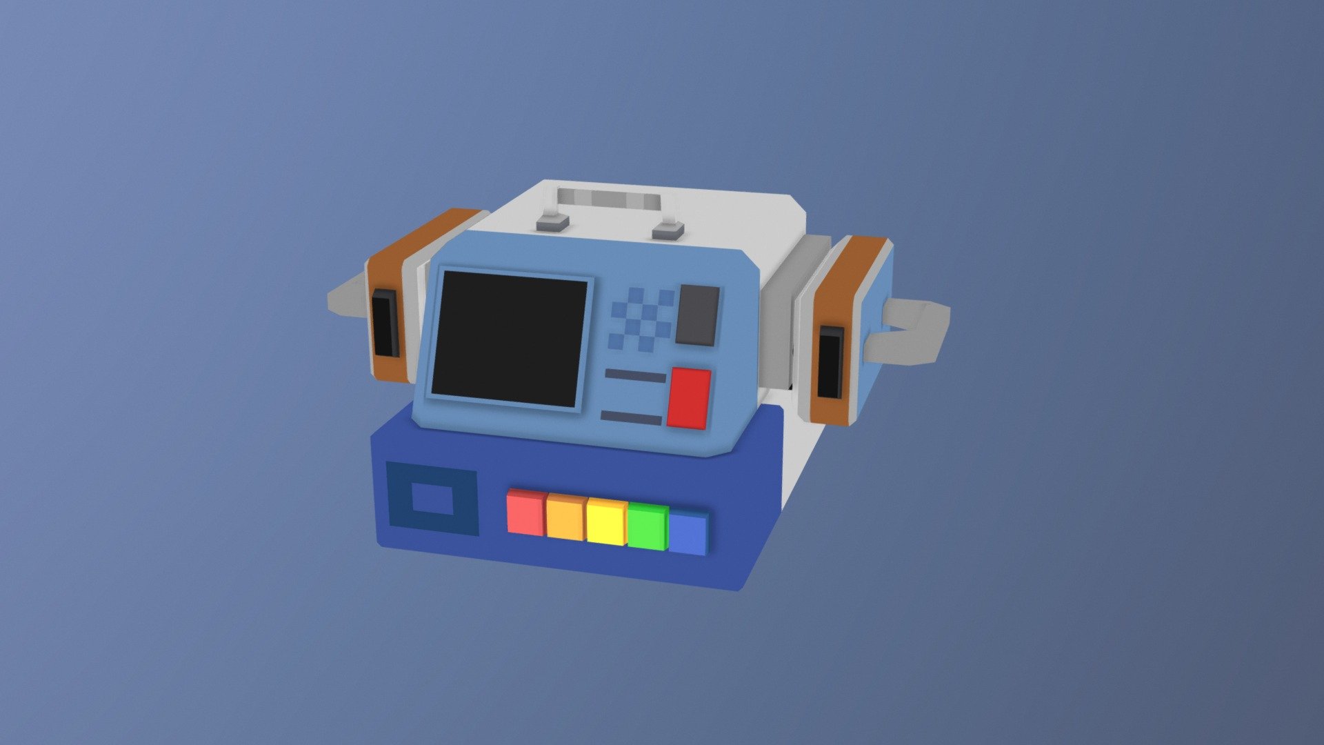 Defibrillator - 3D model by joaoburatto [f8a0be1] - Sketchfab