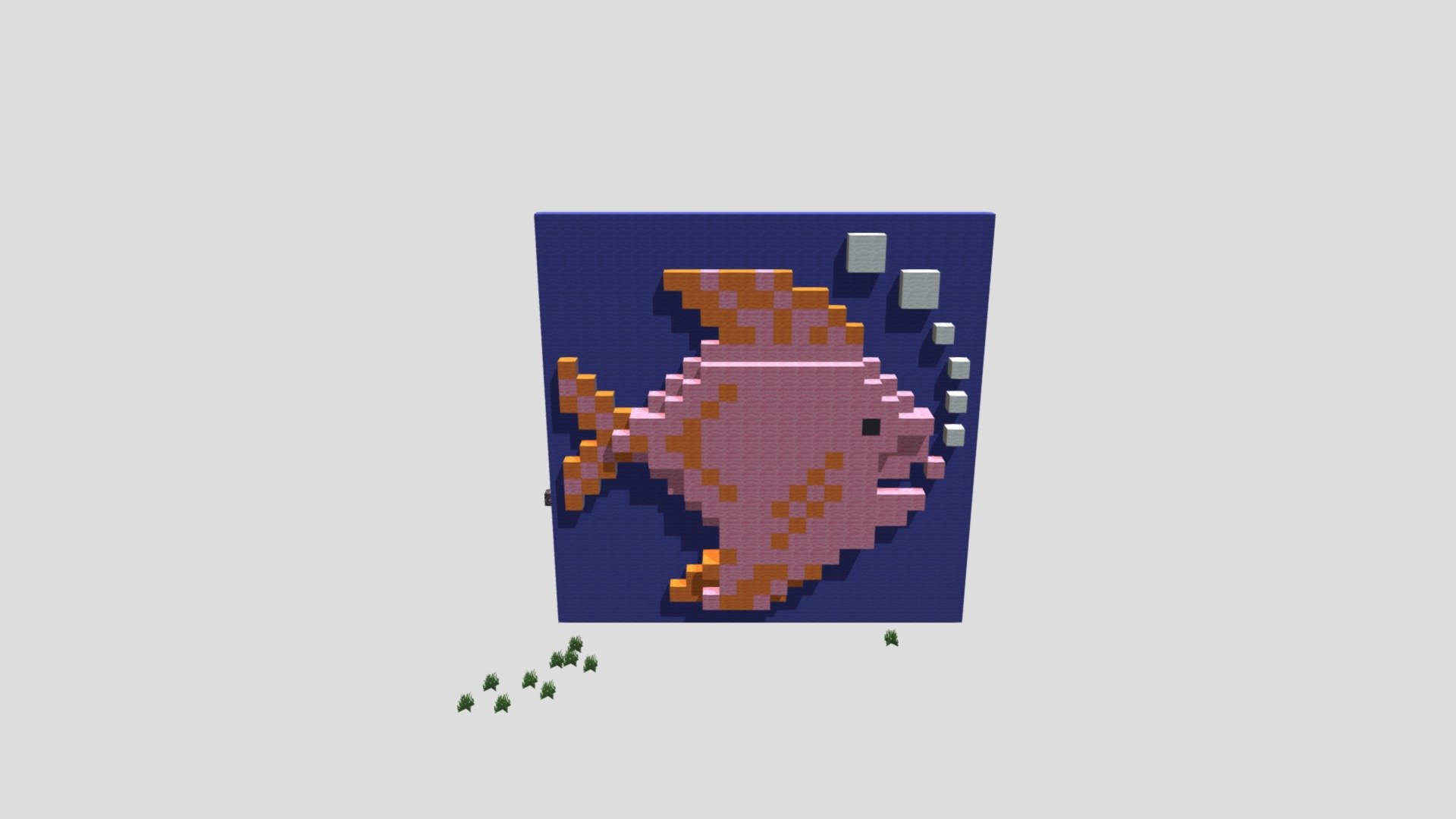 Pixel FIsh - Download Free 3D model by marcelloscaravella [f8a1270 ...