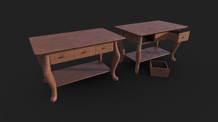 Drawer 3D models - Sketchfab