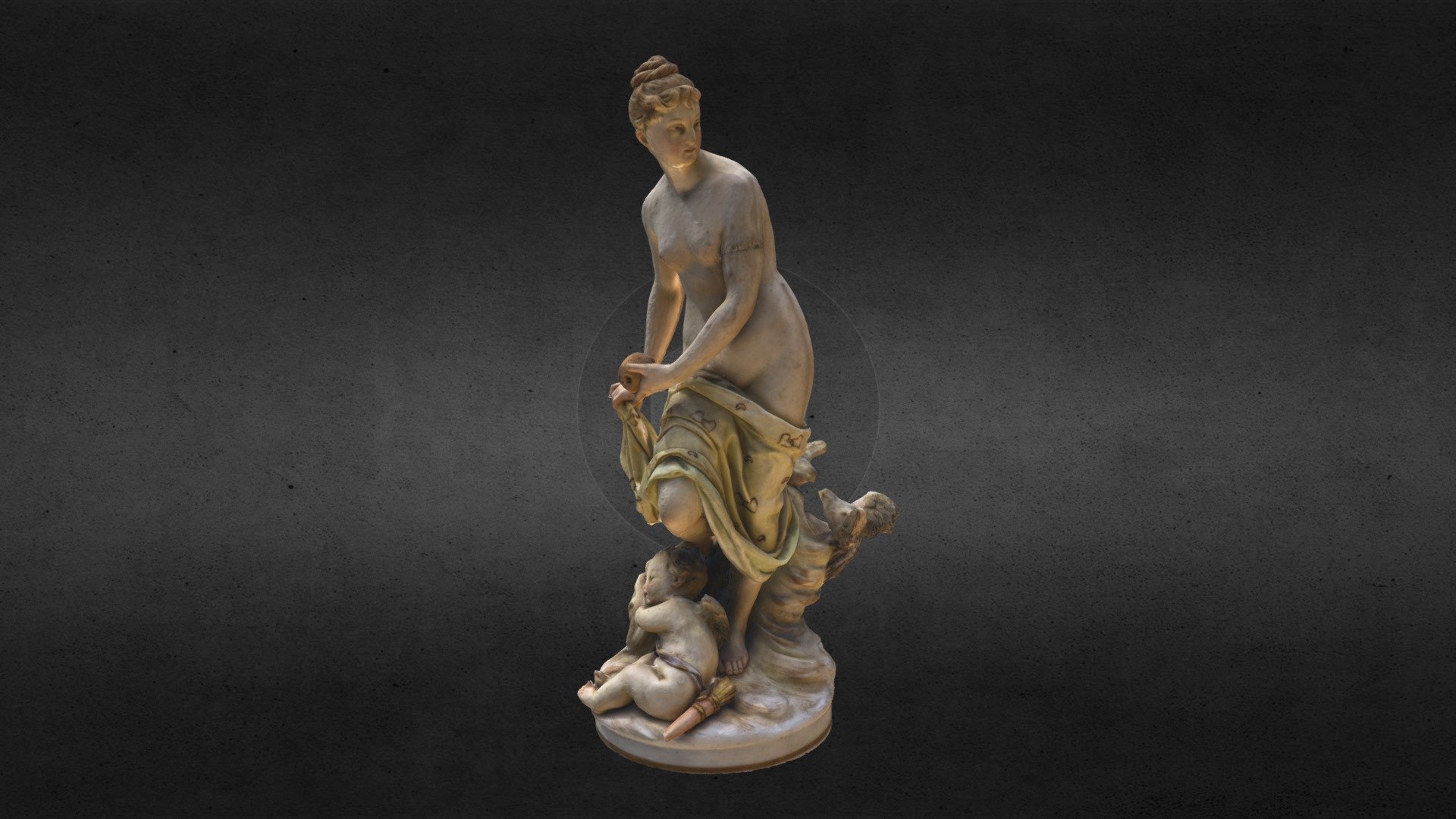 Venus with the apple of Paris - Download Free 3D model by City Museum ...