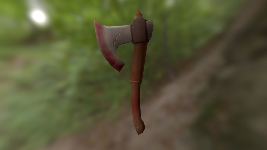 Texture Painting an Ax - 3D model by jeis2004 [f8a29ab] - Sketchfab