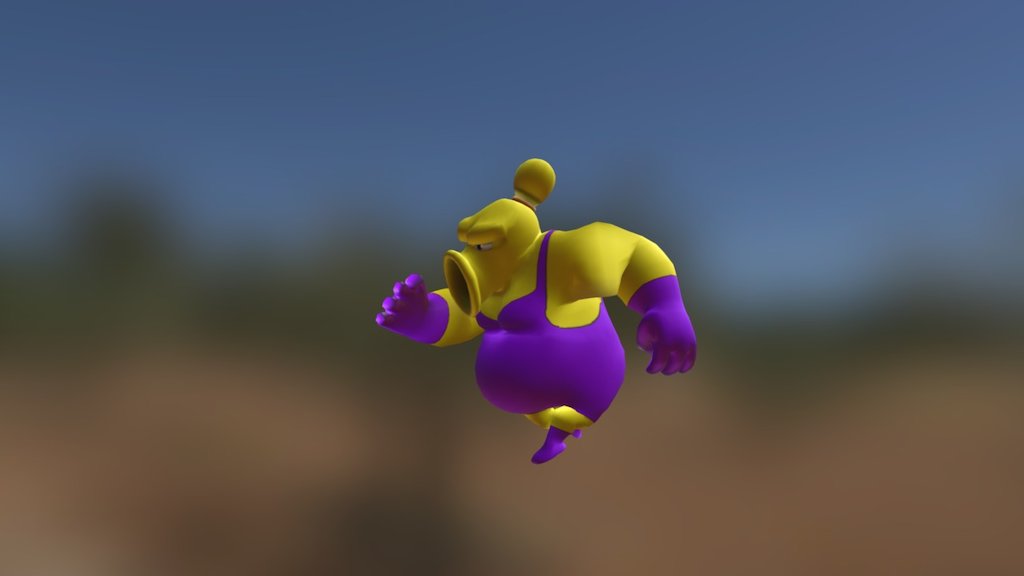 Toot Run Animation - 3D model by Max Burman (@burman) [f8a313a] - Sketchfab