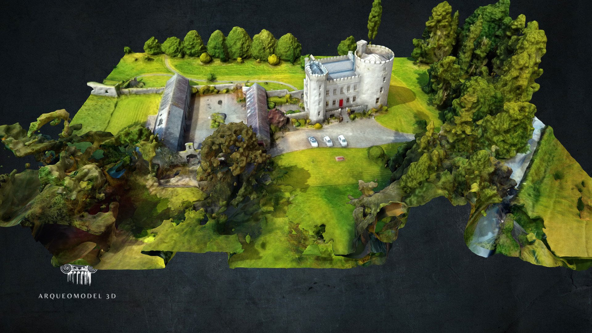 Farney Castle | IRELAND - Download Free 3D model by Arqueomodel3D ...