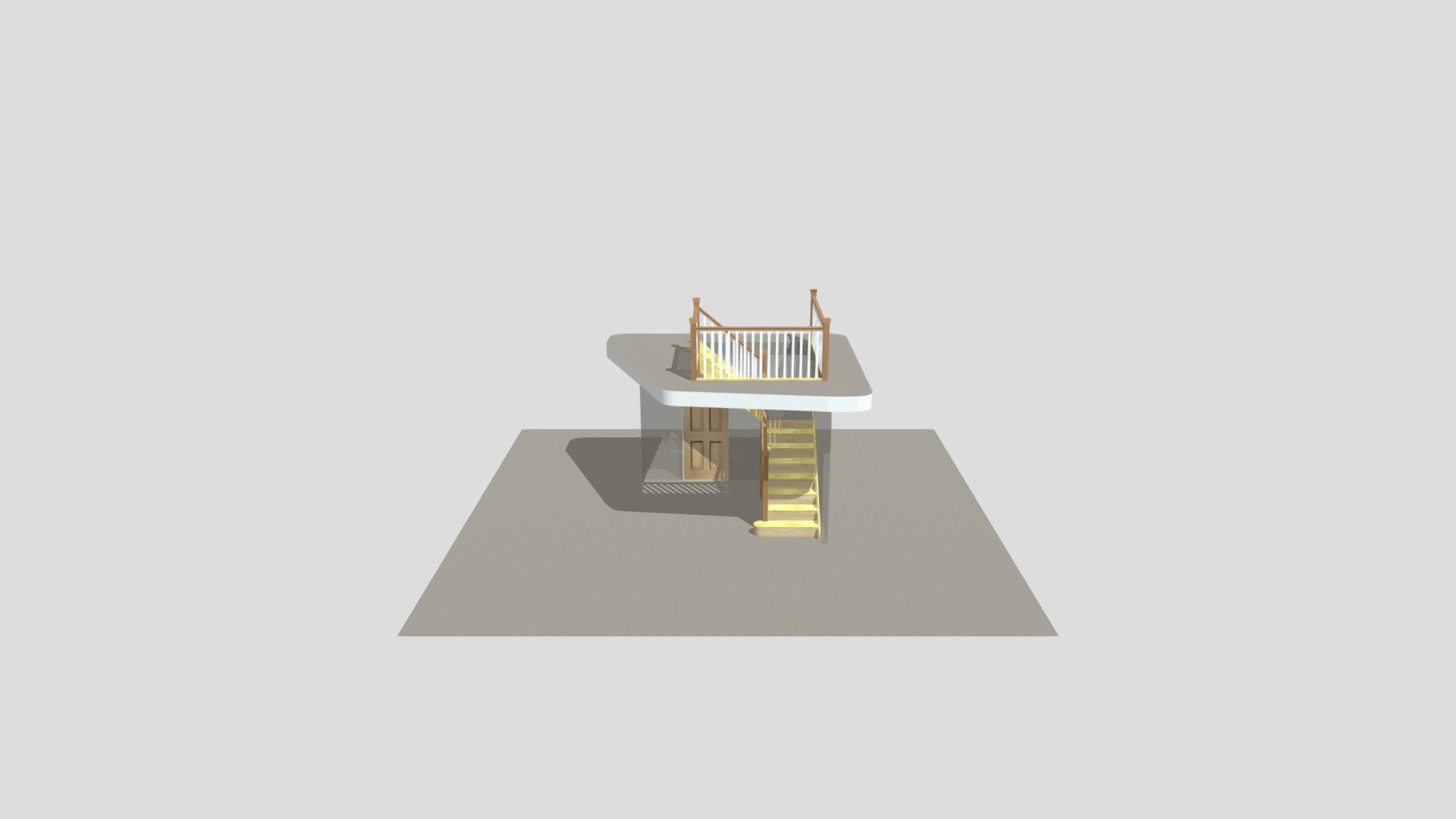 Andy_Stott_15_Firs_Crescent_Formby - 3D model by Alan Grice Staircase ...